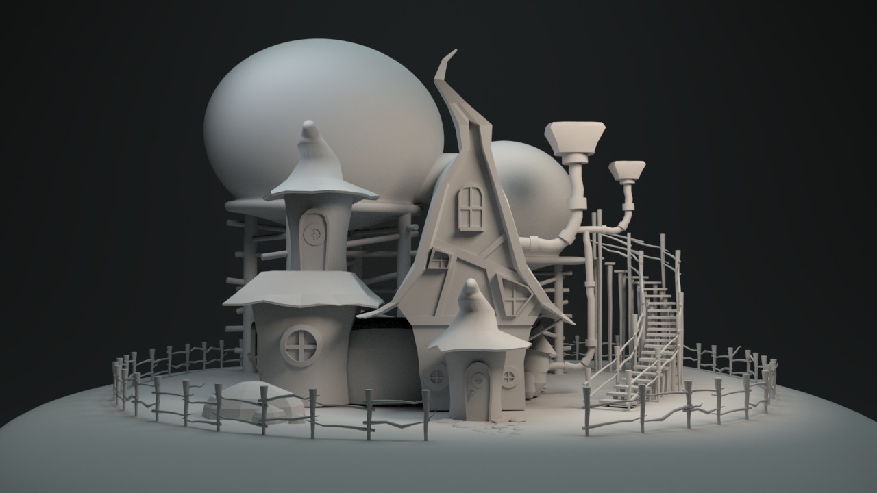 ArtStation - Wizard House