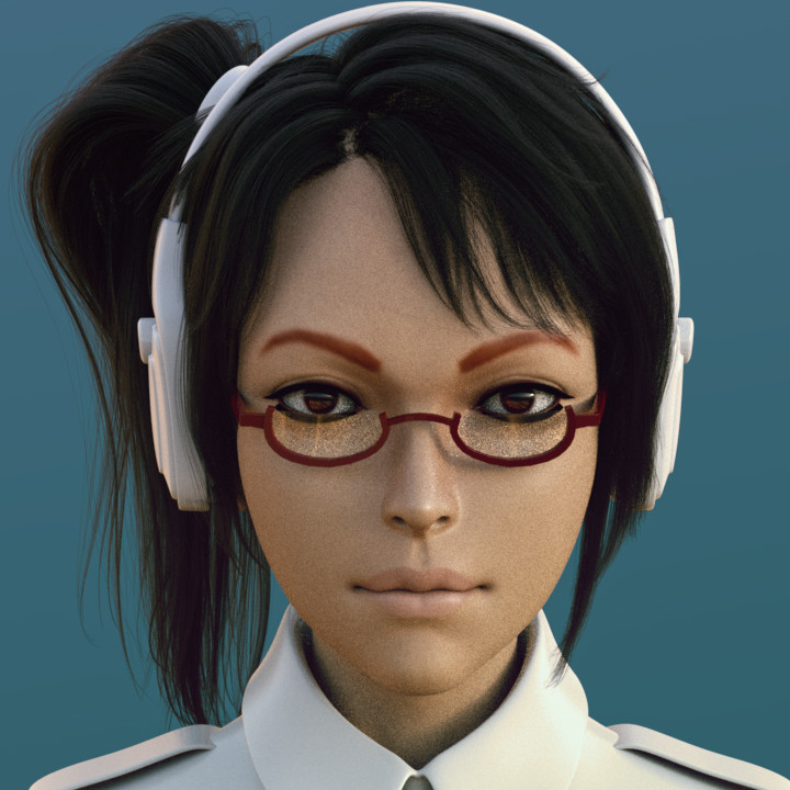 ArtStation - [WiP] IPO-Chan