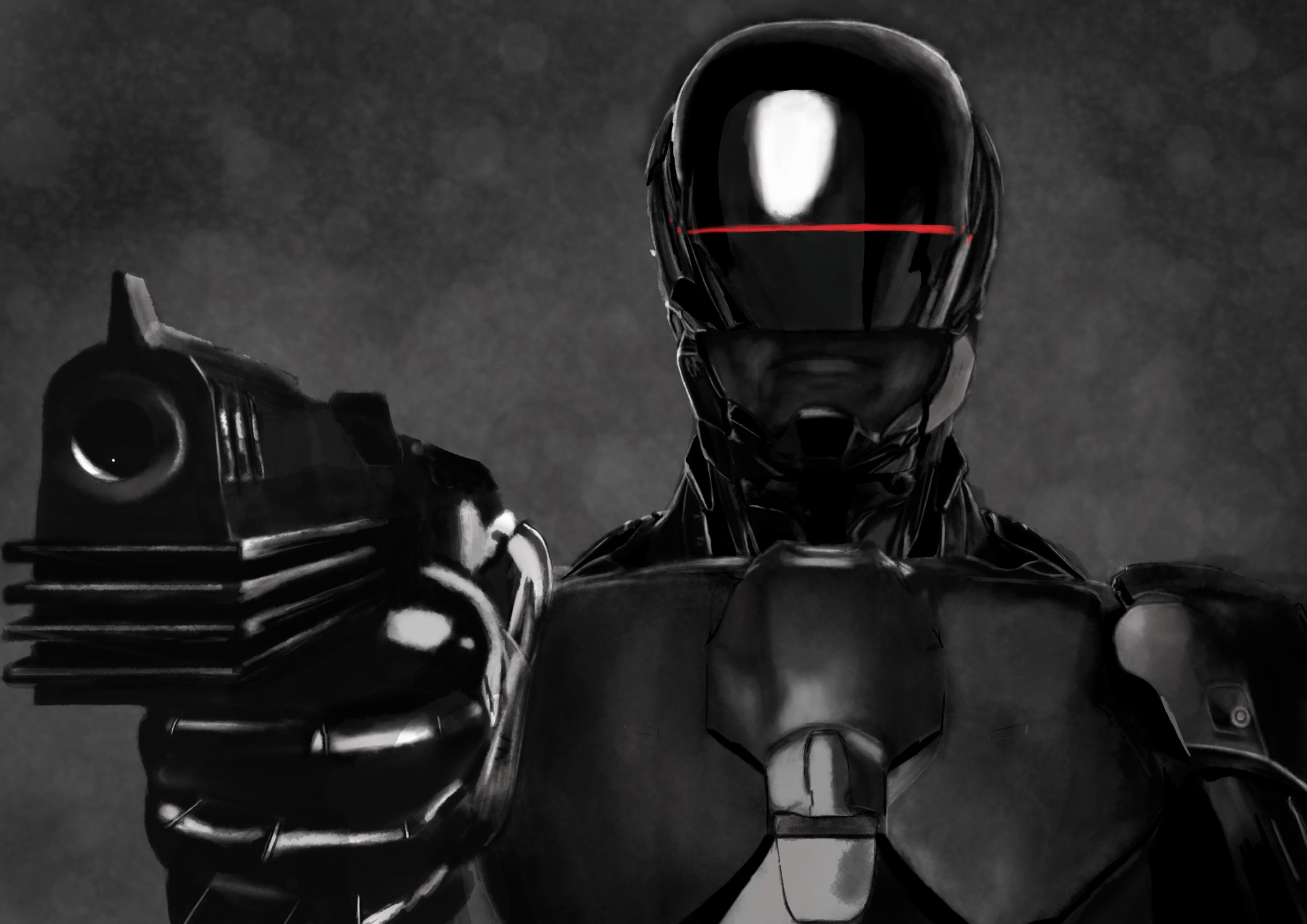 ArtStation - Robocop- Digital Painting