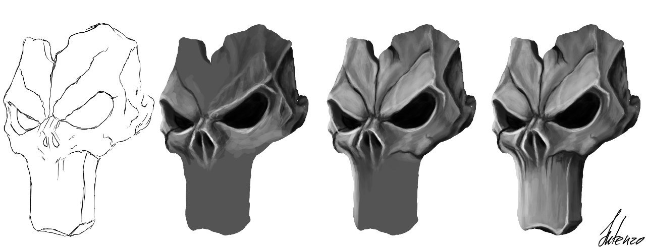 ArtStation - Mask for Death