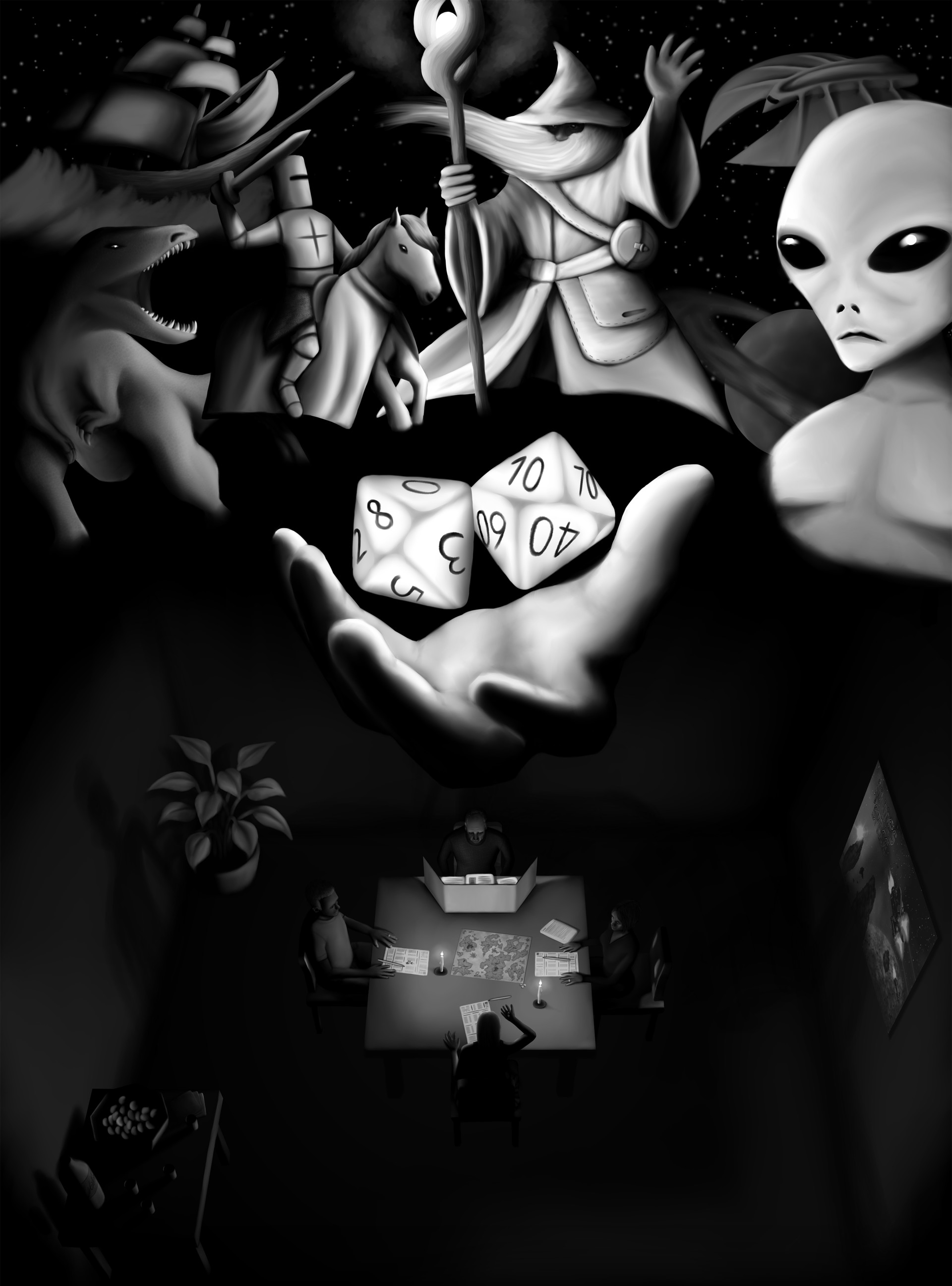 ArtStation - Basic Roleplaying Poster