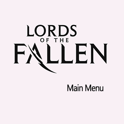 ArtStation - Lords of the Fallen Main Menu
