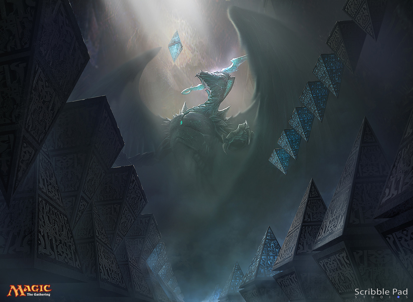 ArtStation - Magic the Gathering - Sanctum of Ugin