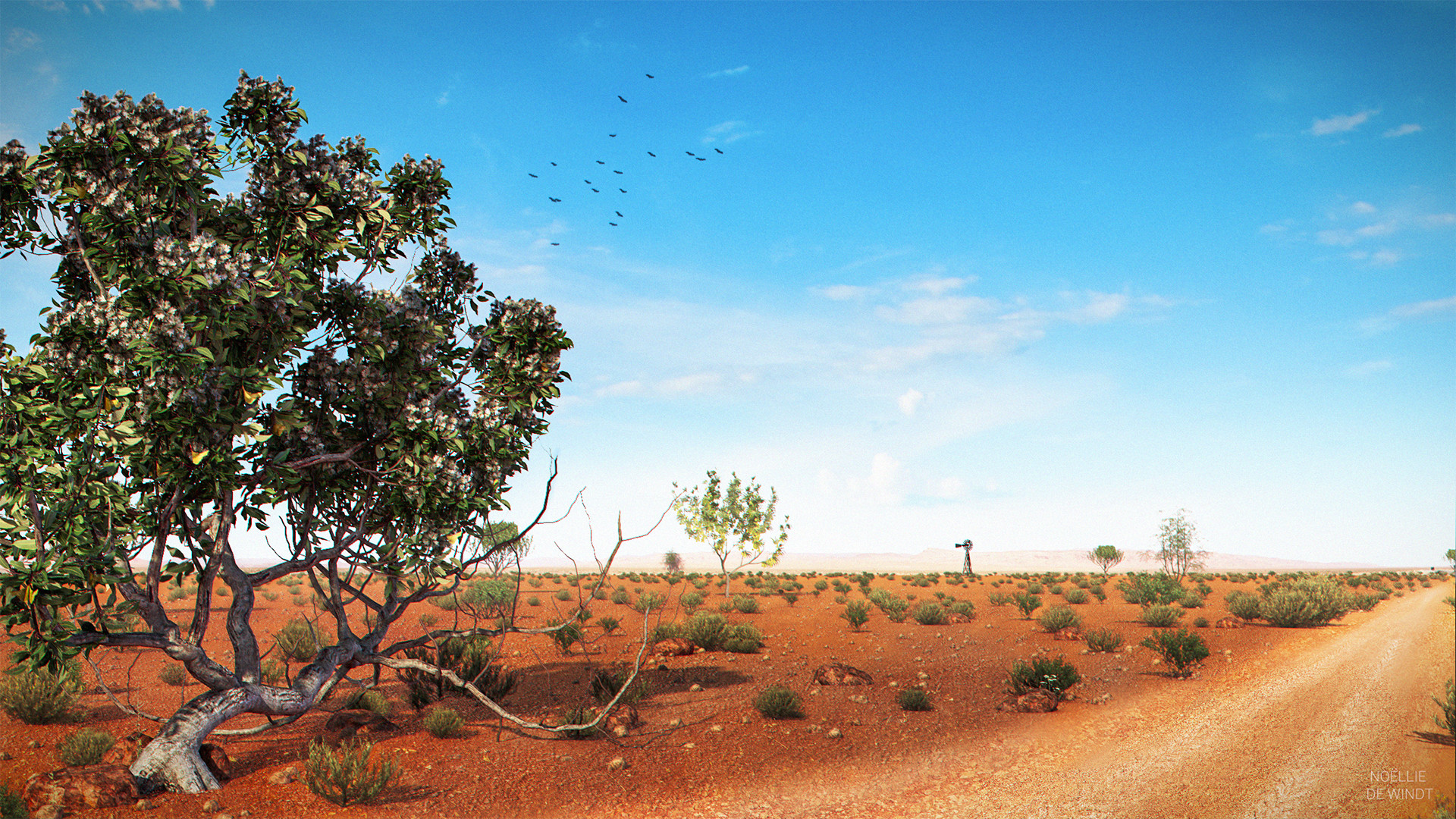 ArtStation - Australian Outback