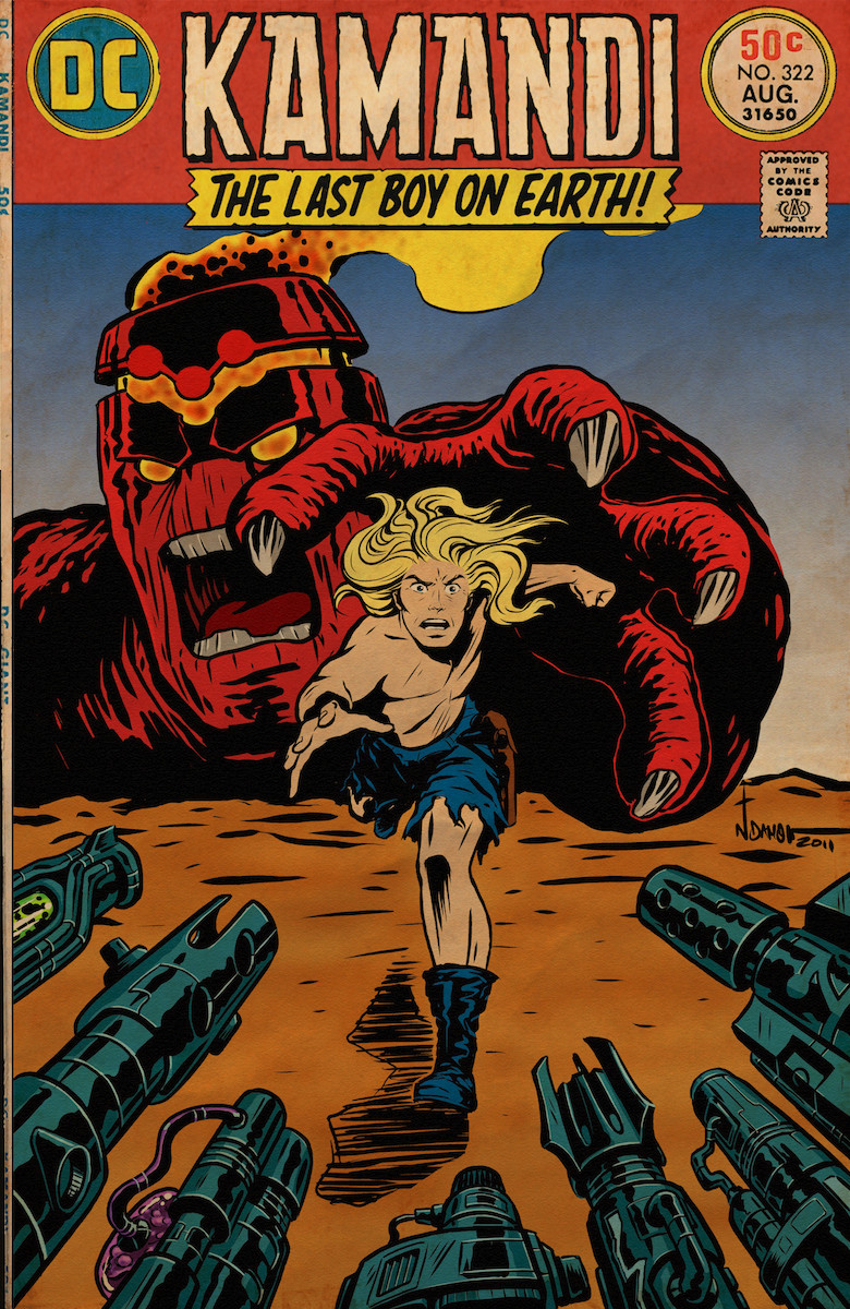 ArtStation - Kamandi Retro Cover