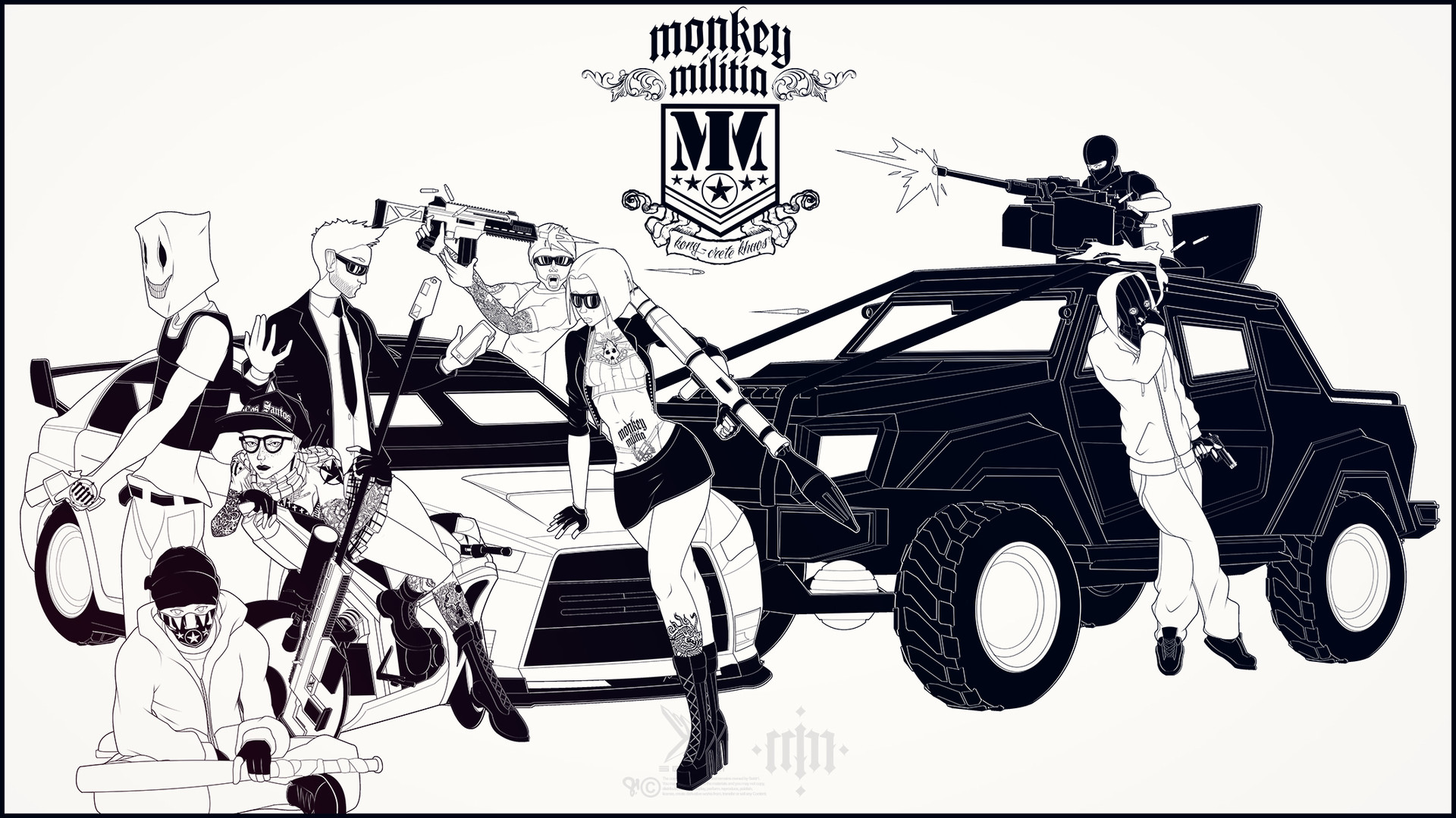 Joshua Sektr - Monkey Militia