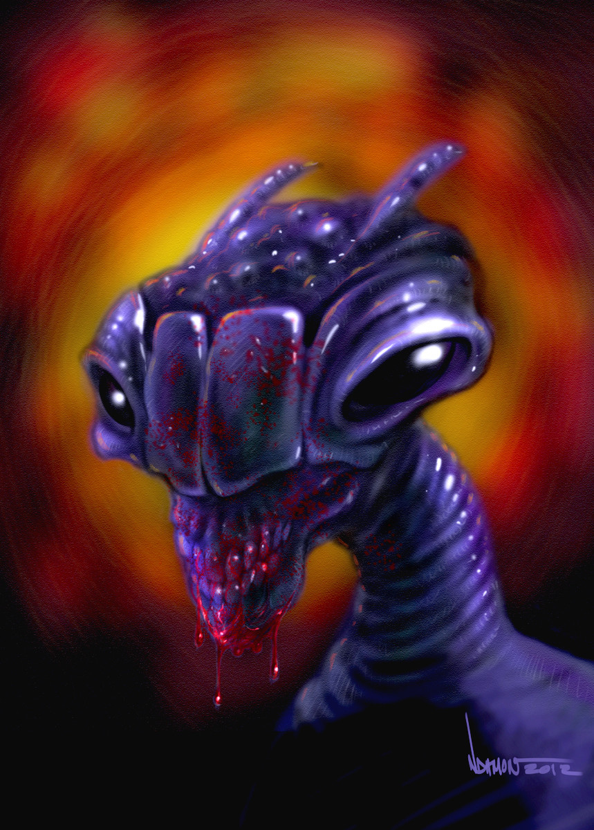 ArtStation - Alien Insectoid