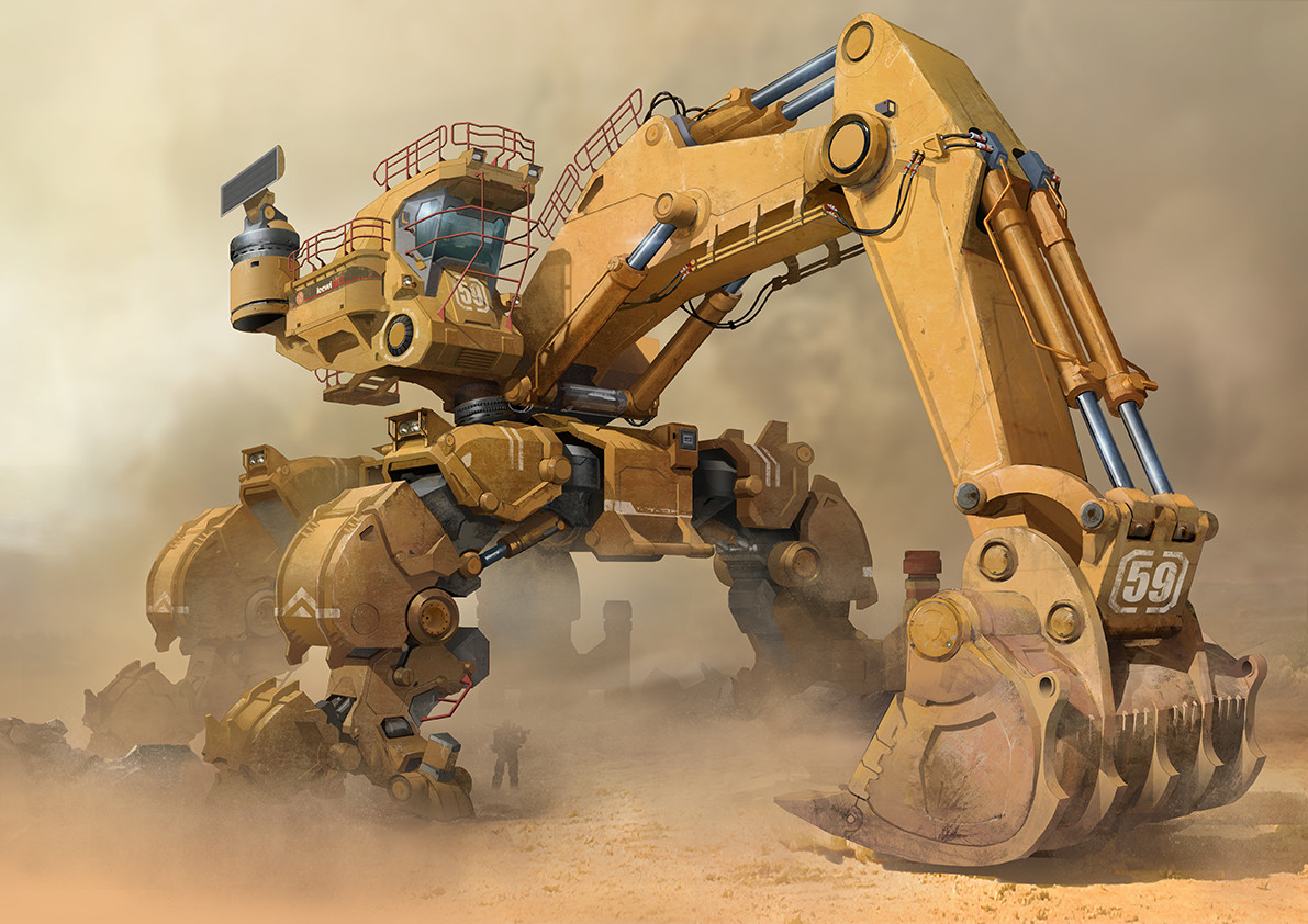 ArtStation - Excavator