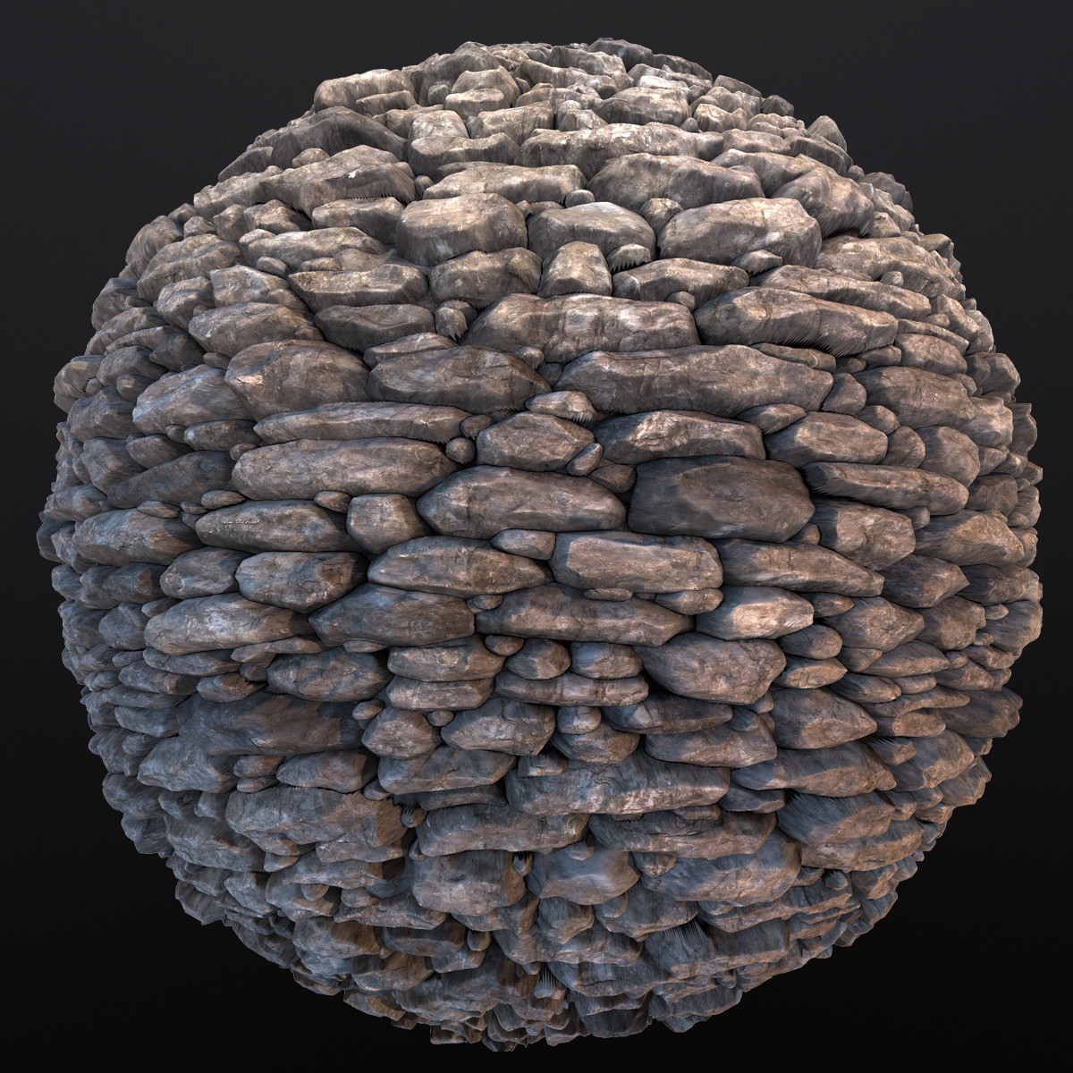 ArtStation - Tiling Stone Wall Texture