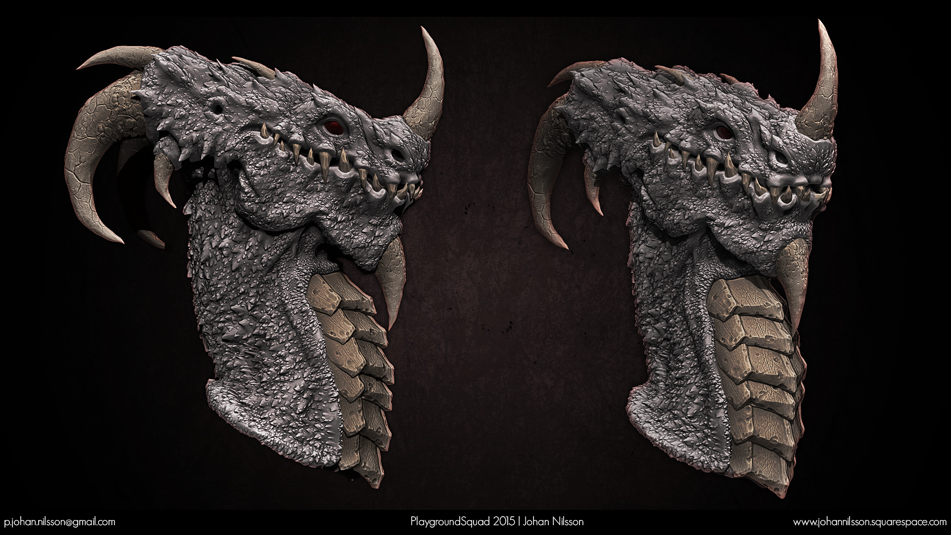 ArtStation - Dragon Bust