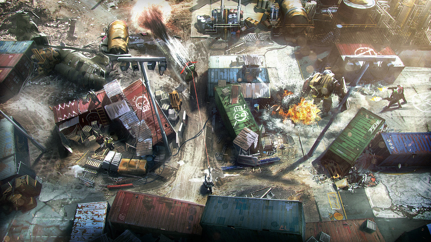 ArtStation - NWO - Skills and environment concept