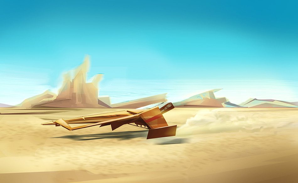 ArtStation - sand gliding