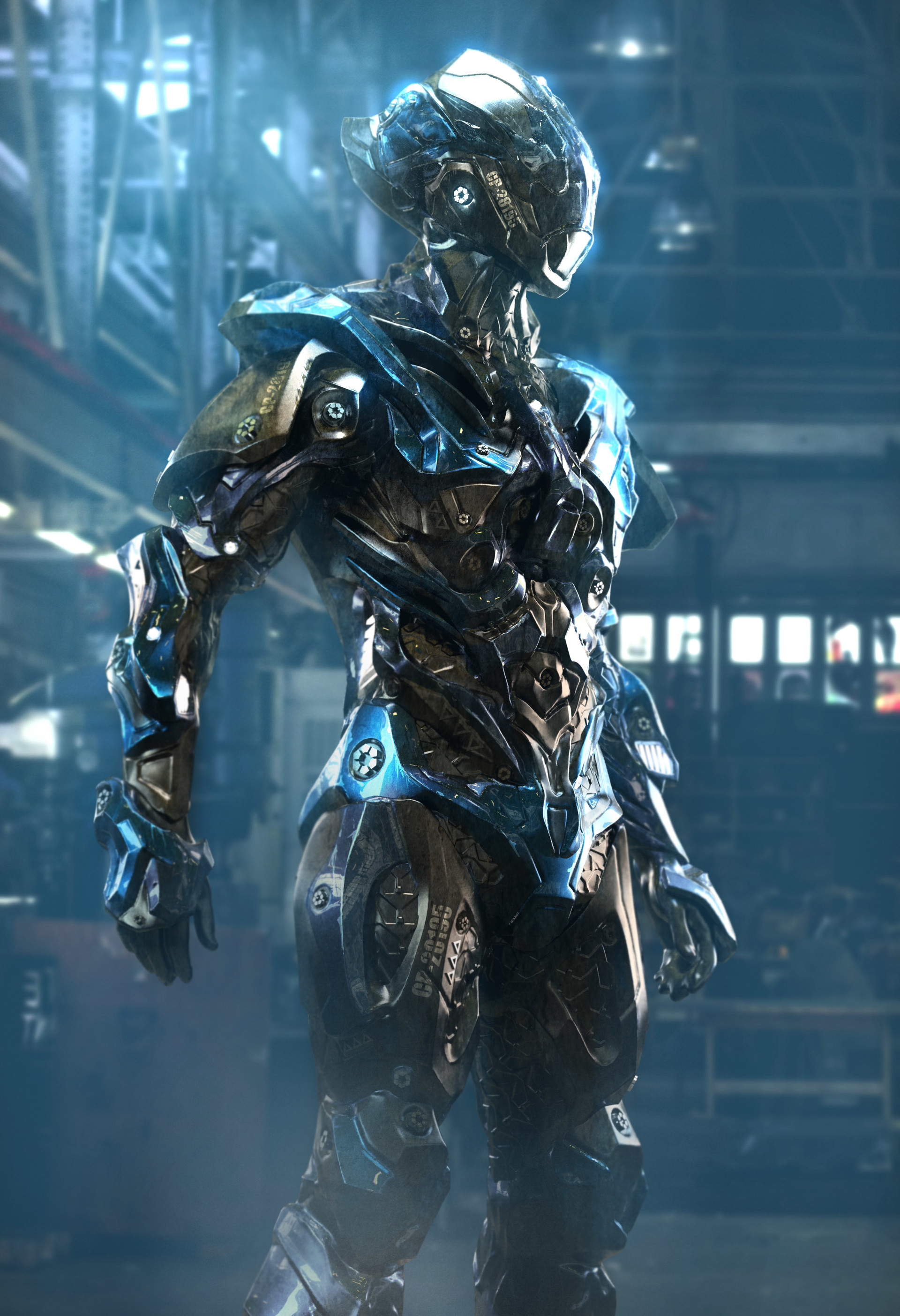 ArtStation - Mech Cop