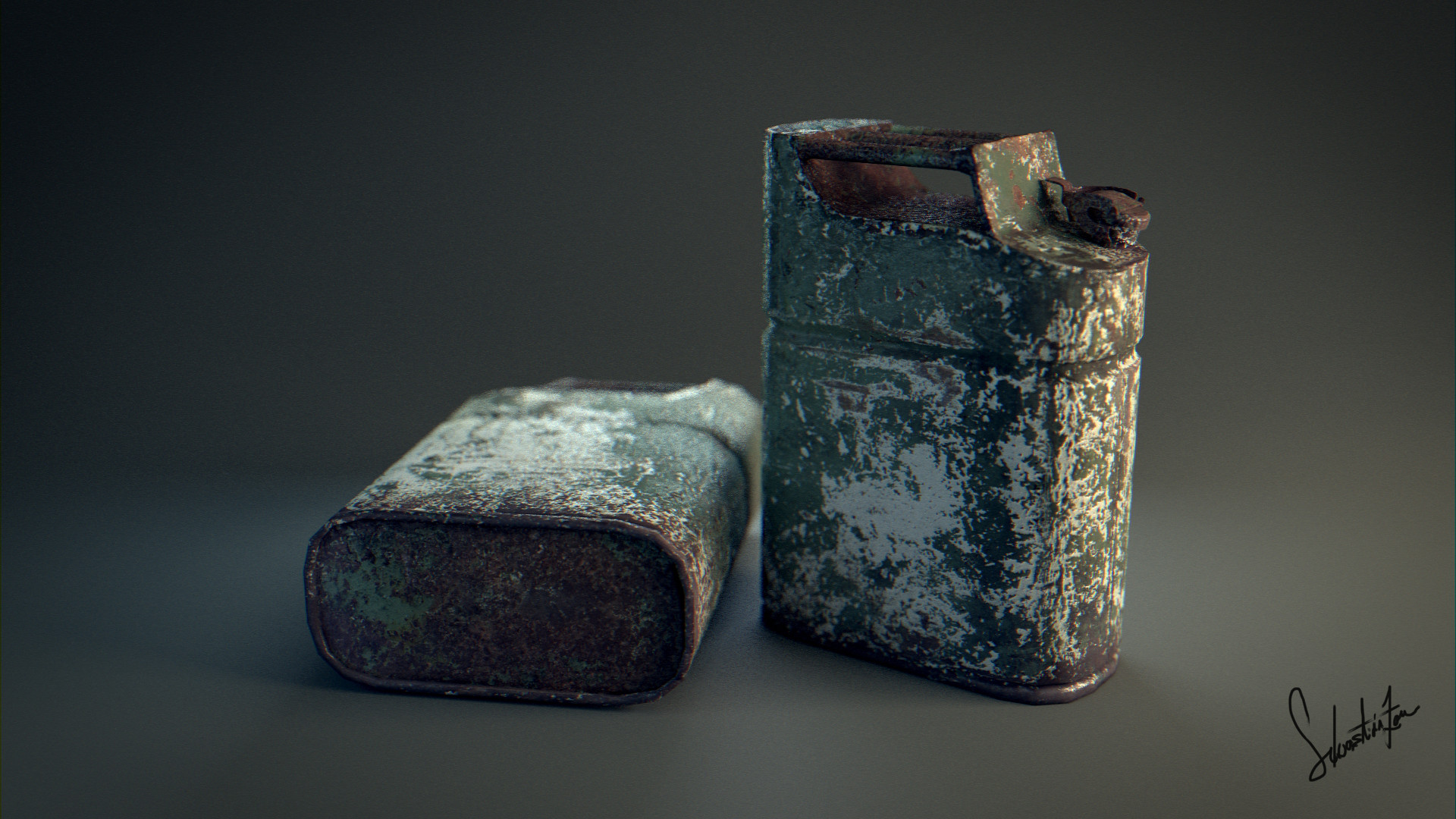 ArtStation - Jerry Can - (Downloadable Blend File)