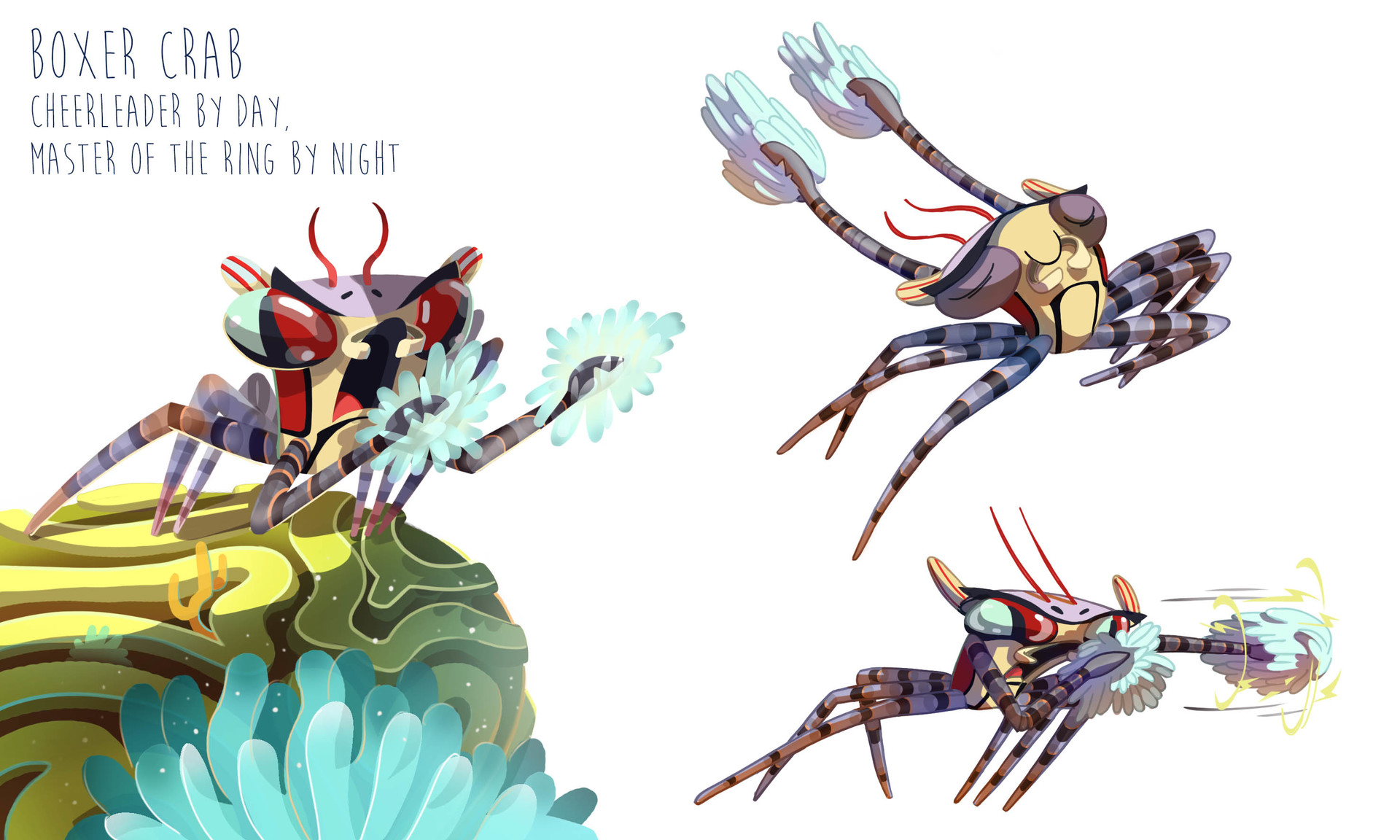 ArtStation - Boxer Crab