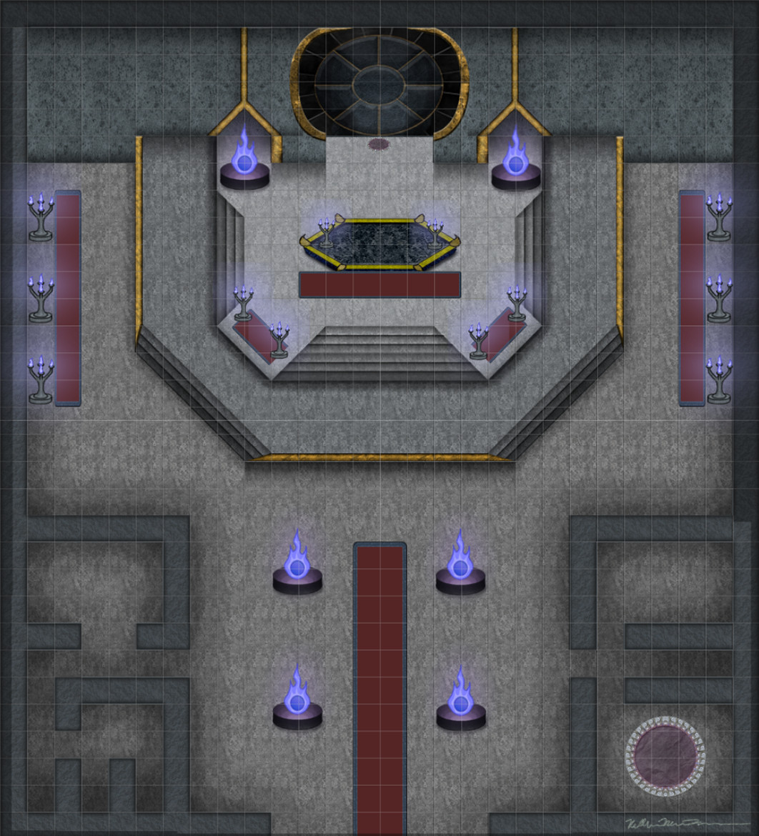 ArtStation - Dungeons And Dragons: The Labyrinth Module - Temple of the ...