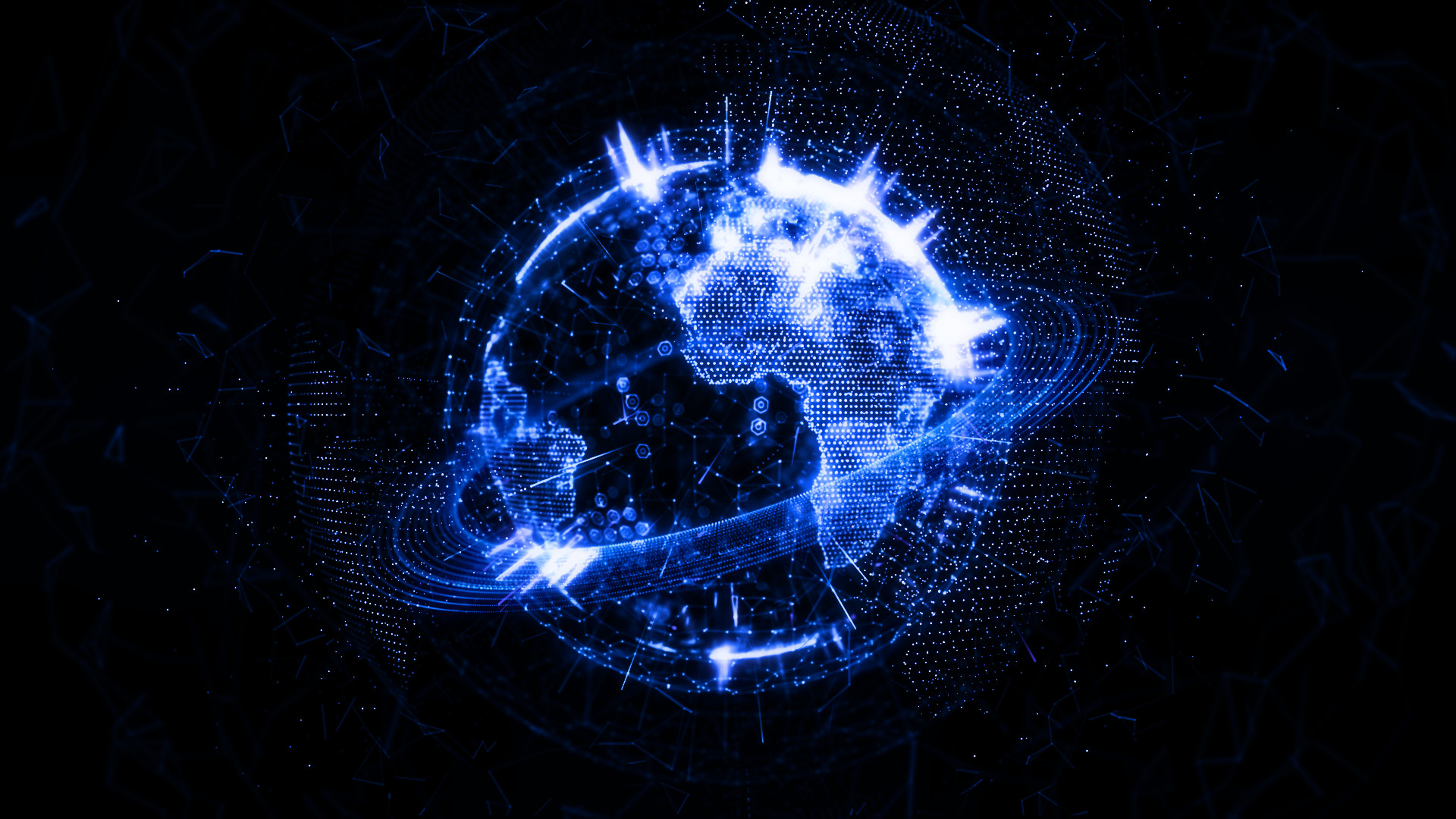 ArtStation - Particle Earth Consept