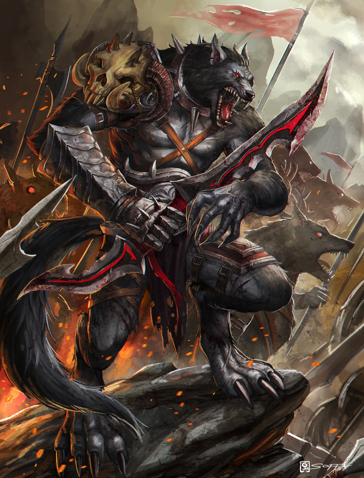 ArtStation - Wild Wolf