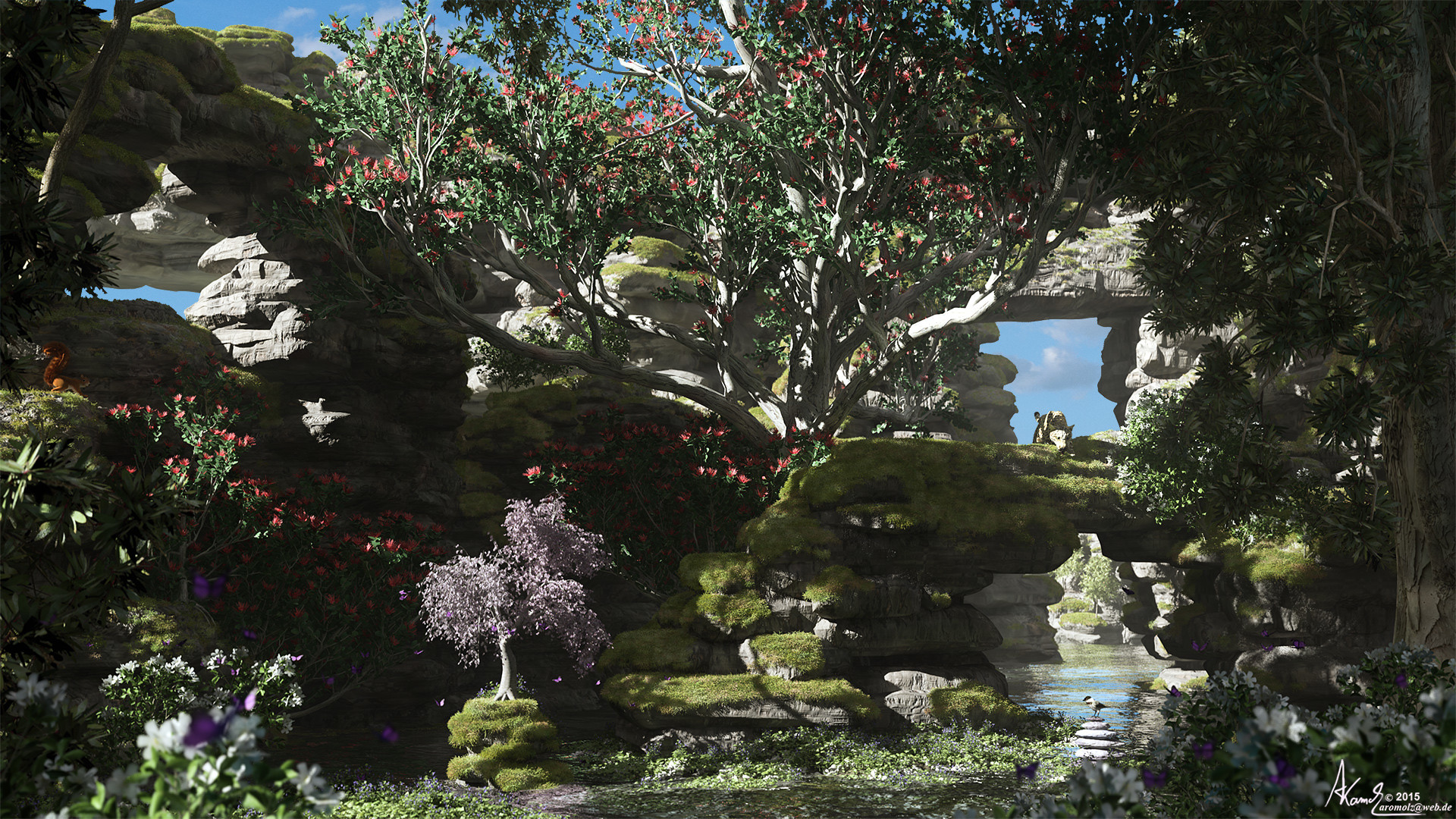 ArtStation - Silent spring