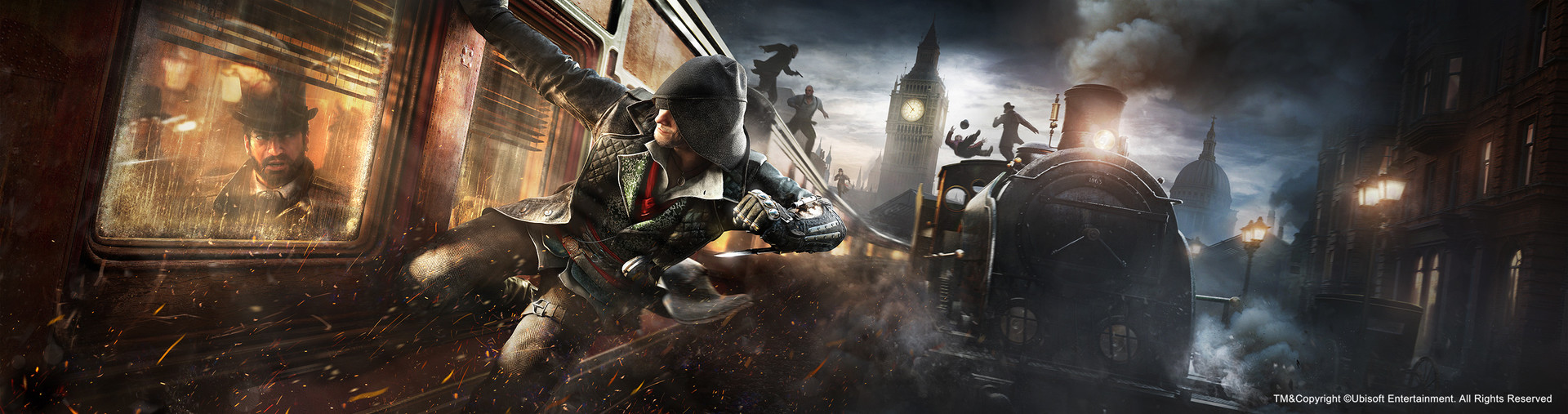 ArtStation - Assassin's Creed Syndicate - Train (E3 banner)