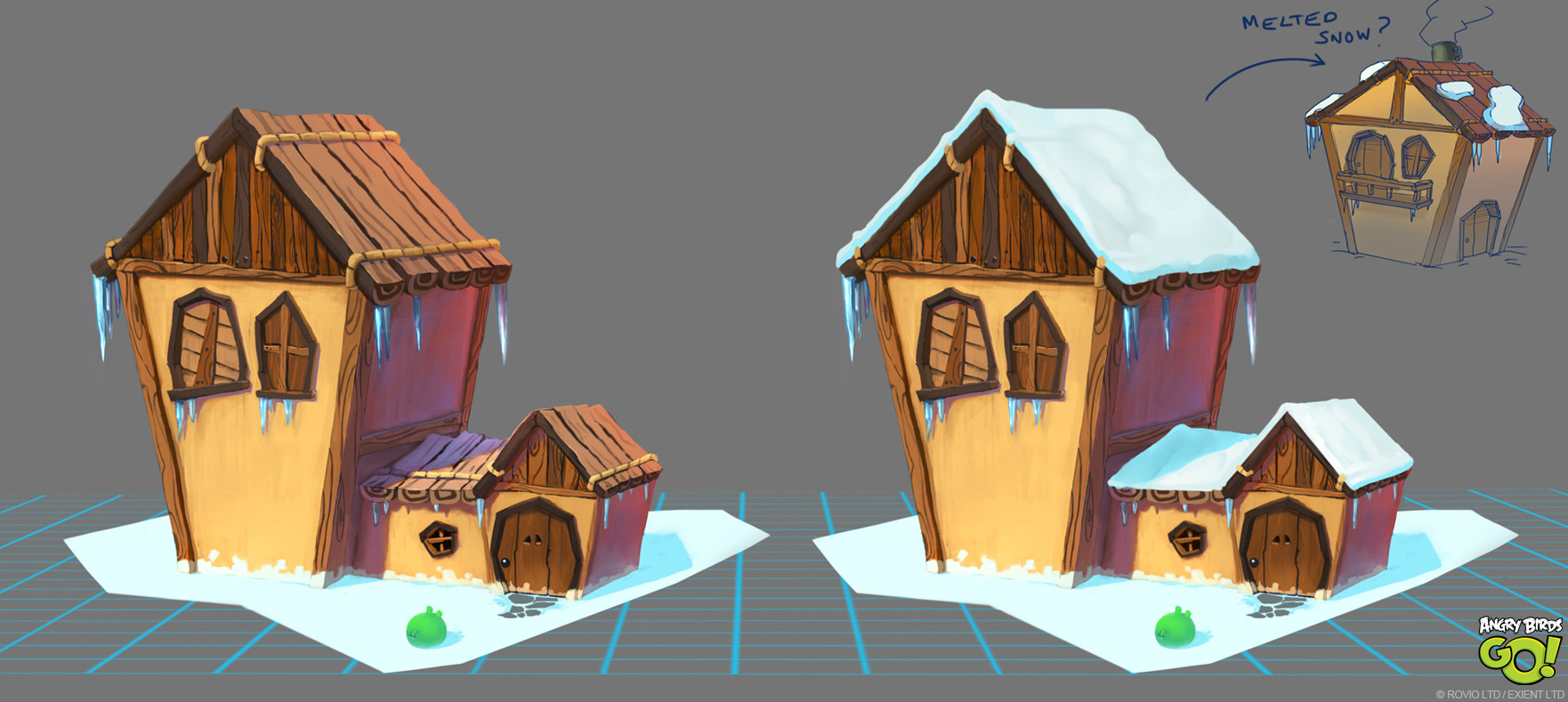 ArtStation - snow props