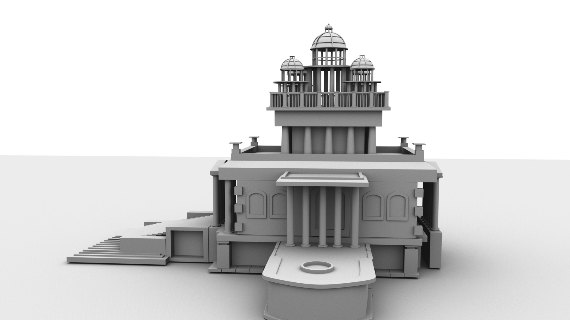 ArtStation - Temple Model