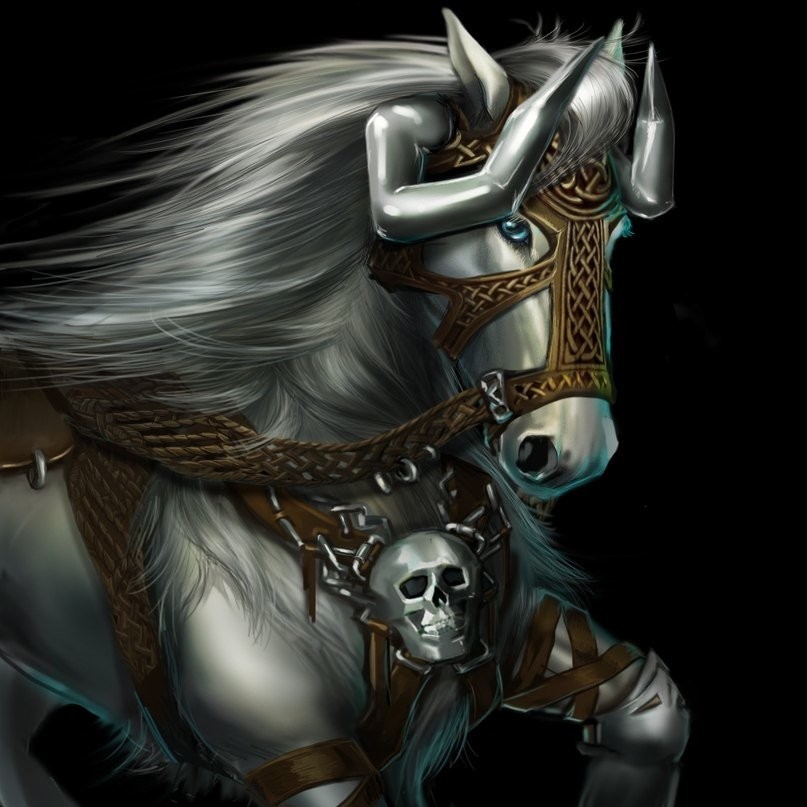 ArtStation - Viking horse