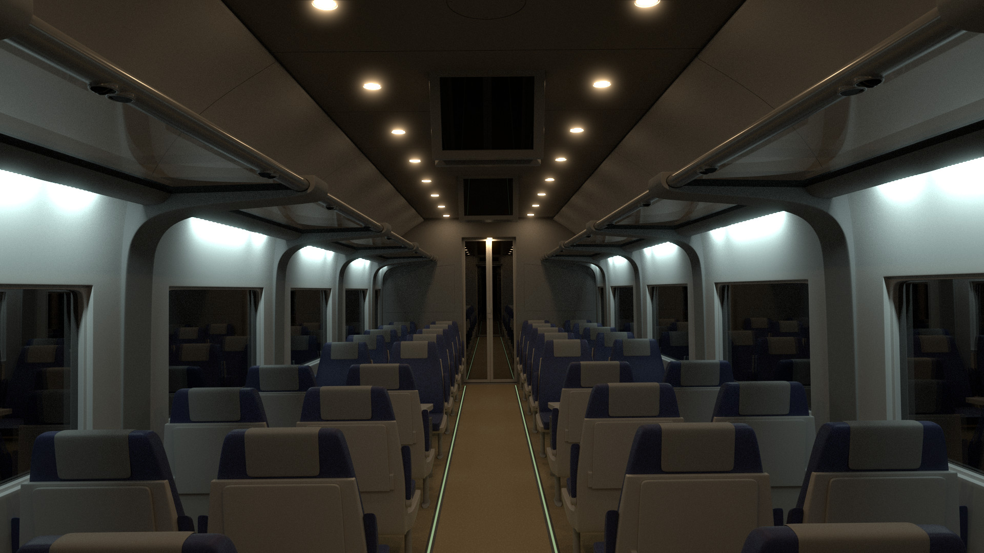 ArtStation - Train Interior