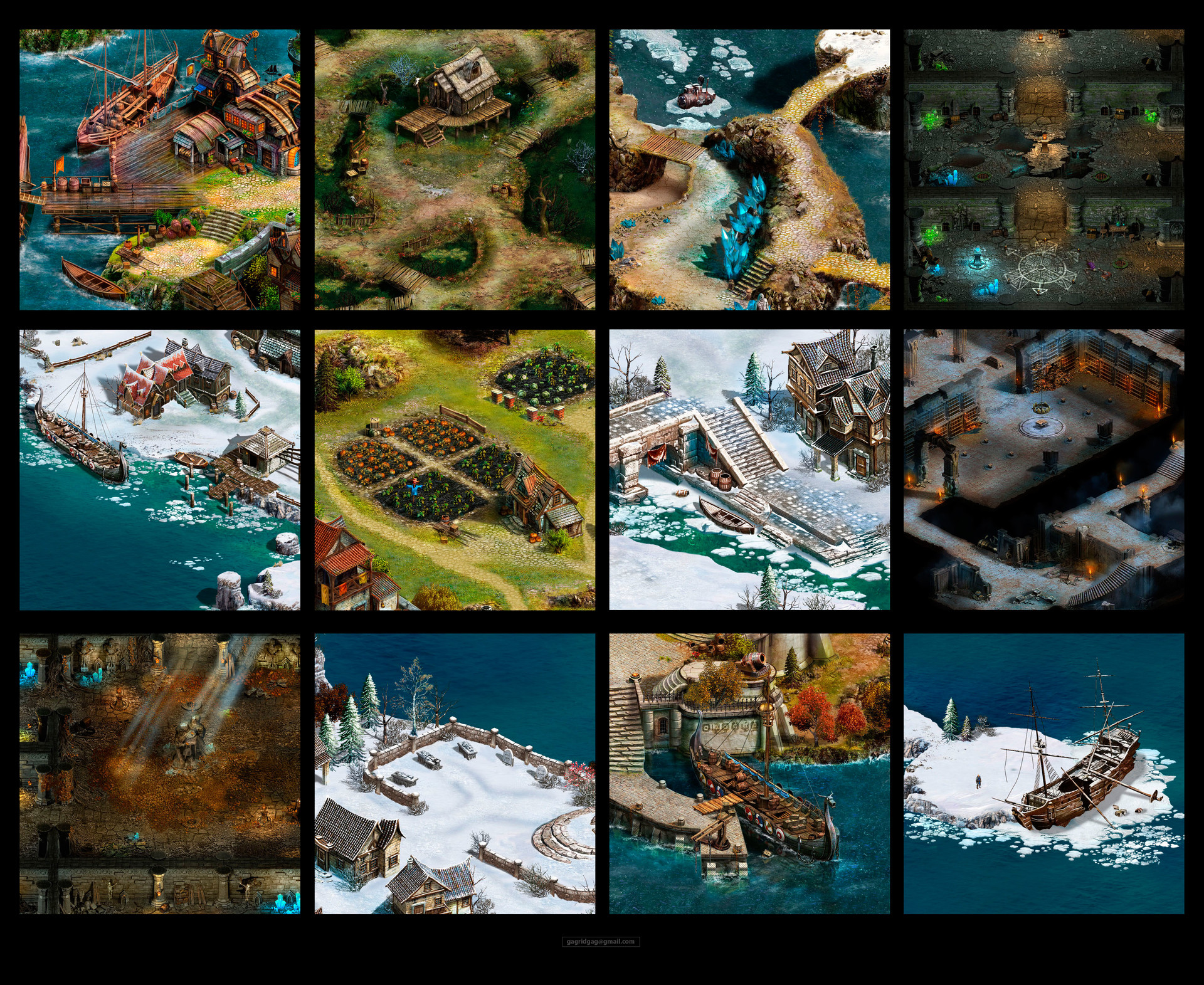 ArtStation - Game locations