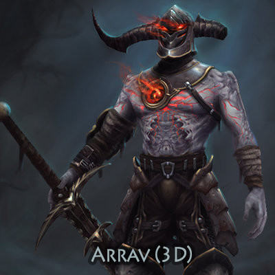ArtStation - Arrav (low poly model)