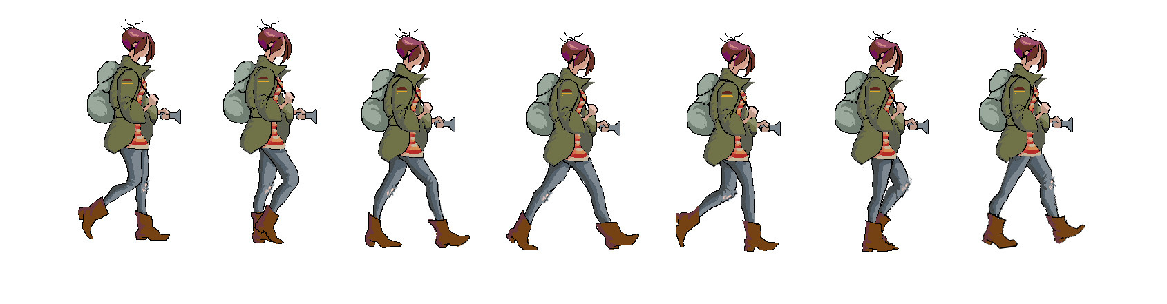 ArtStation - Character Walk-cycle