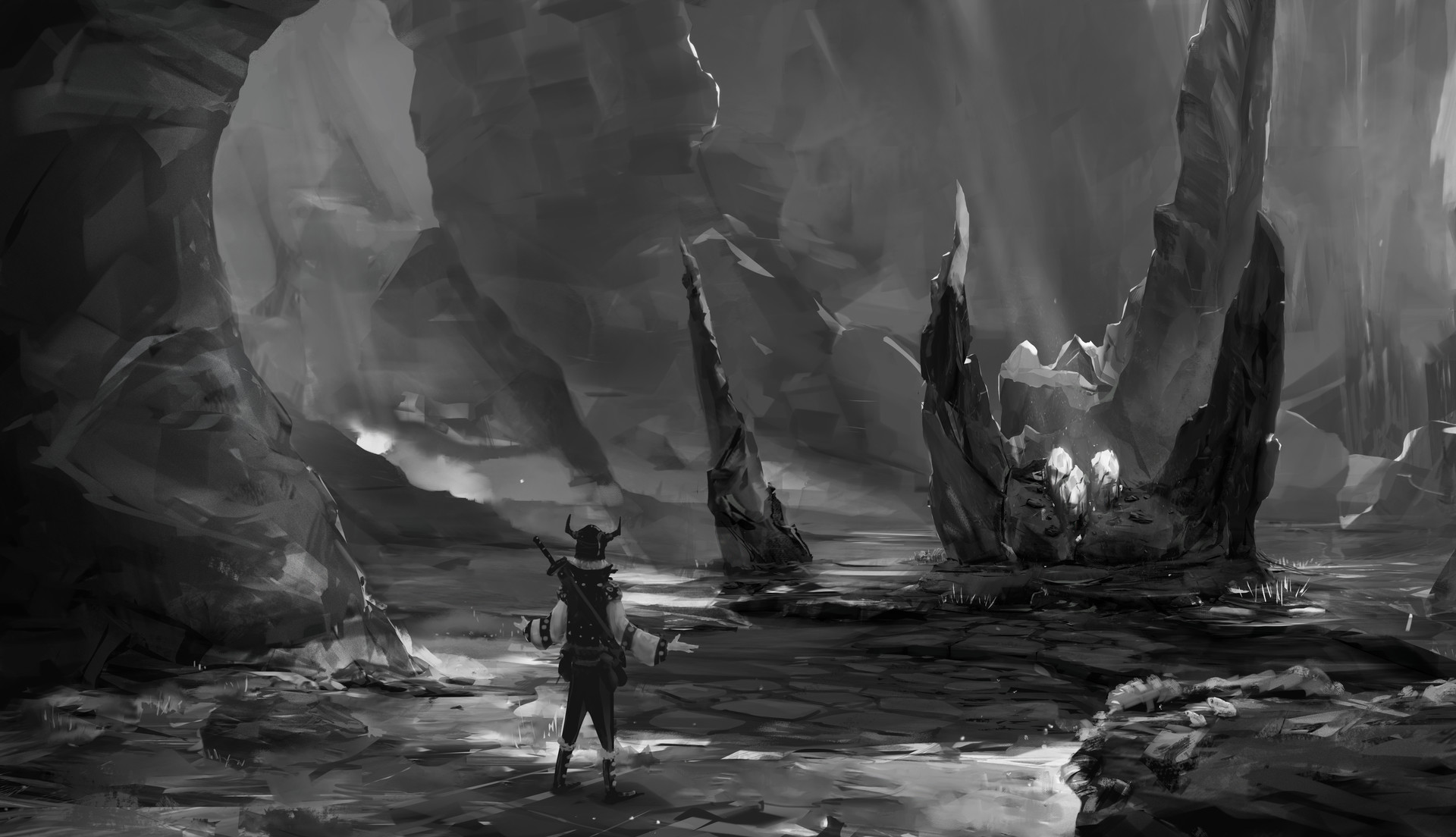 ArtStation - Environment. Cave.