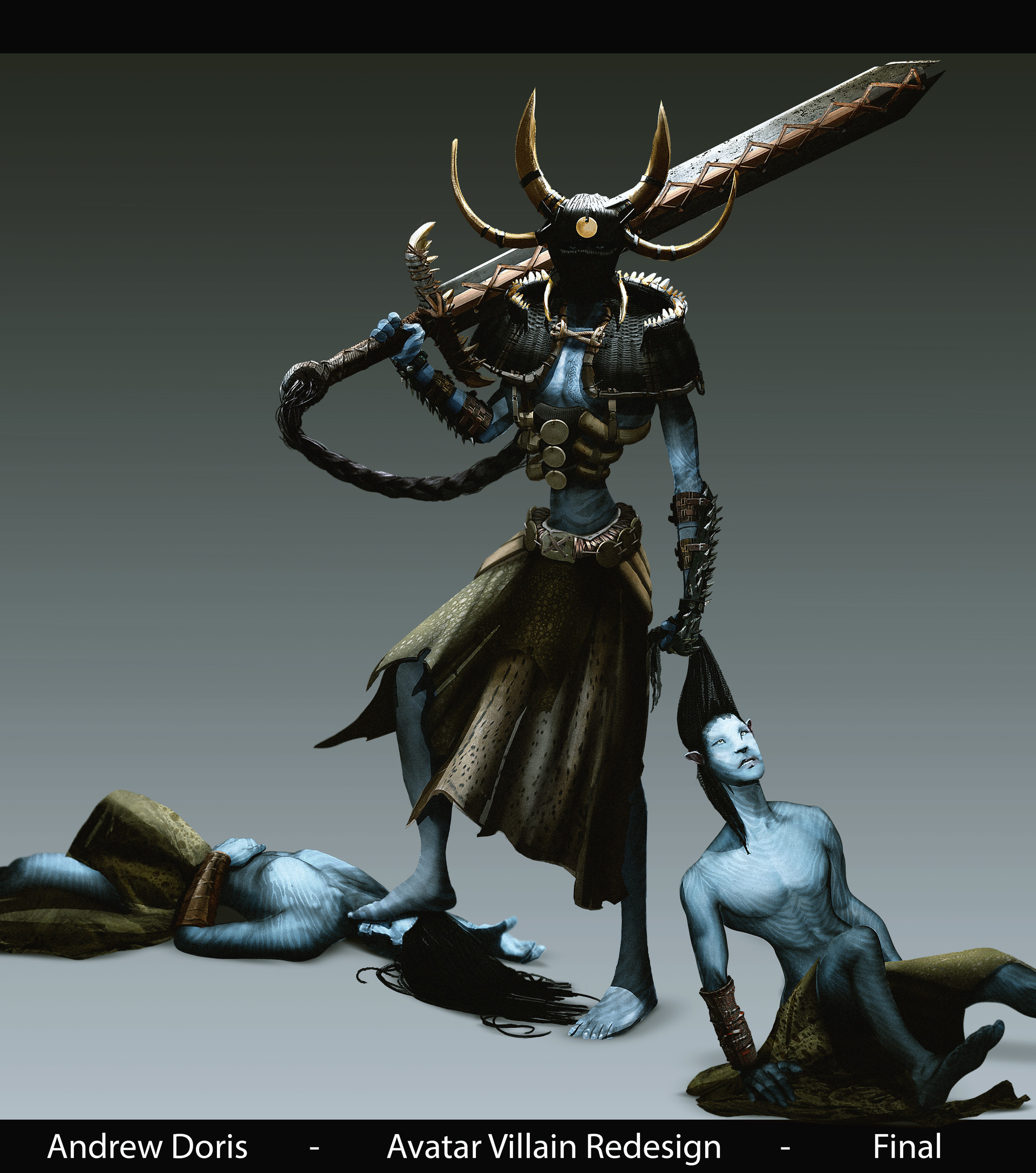 ArtStation - Avatar Villain redesign