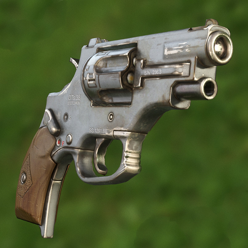 ArtStation - OTs-38 Stetchkin