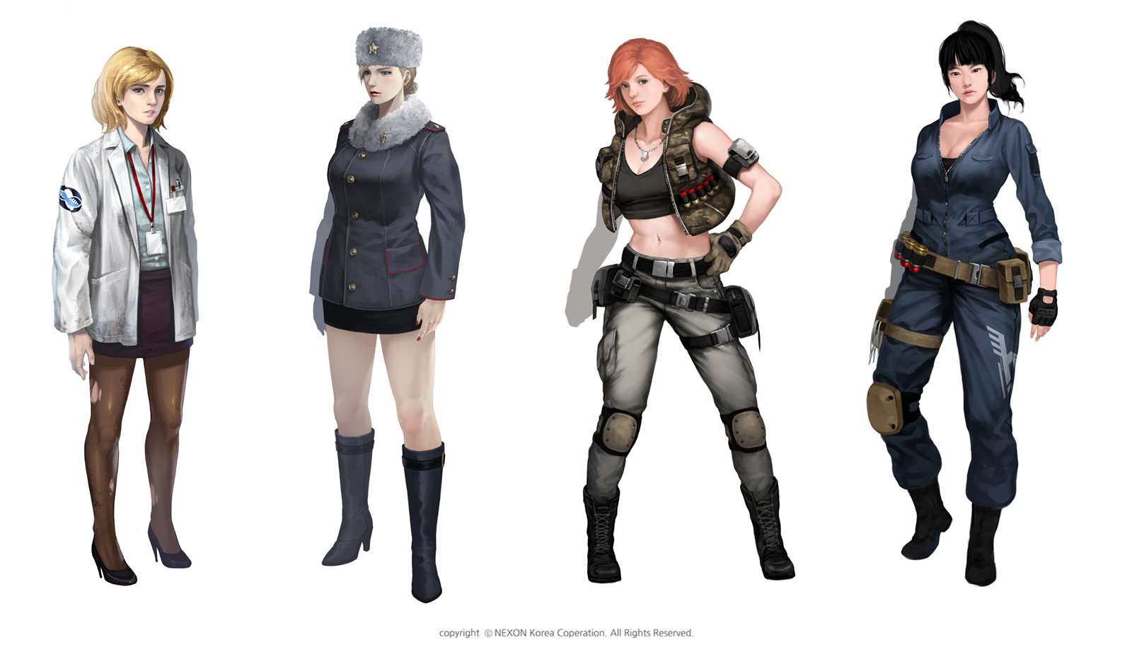 ArtStation - COMBAT ARMS : Character Artwork