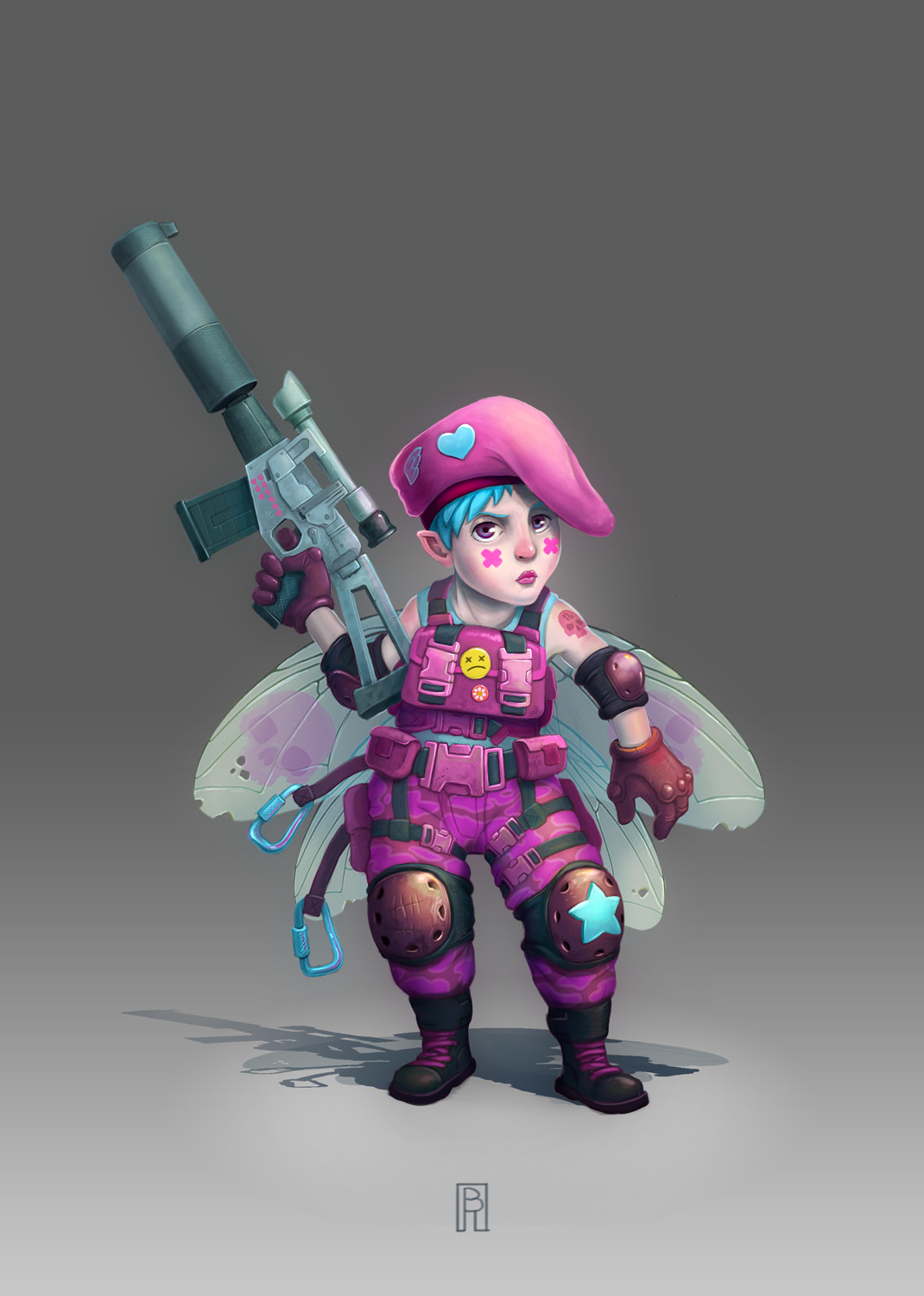 ArtStation - Fairy commando