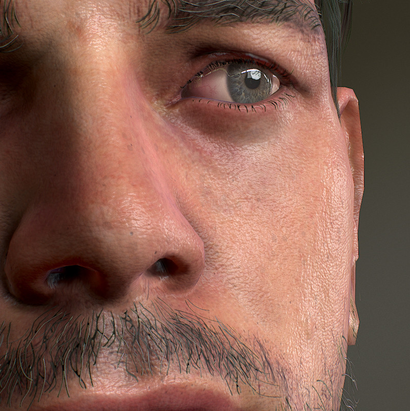 ArtStation - Survivor face detail video