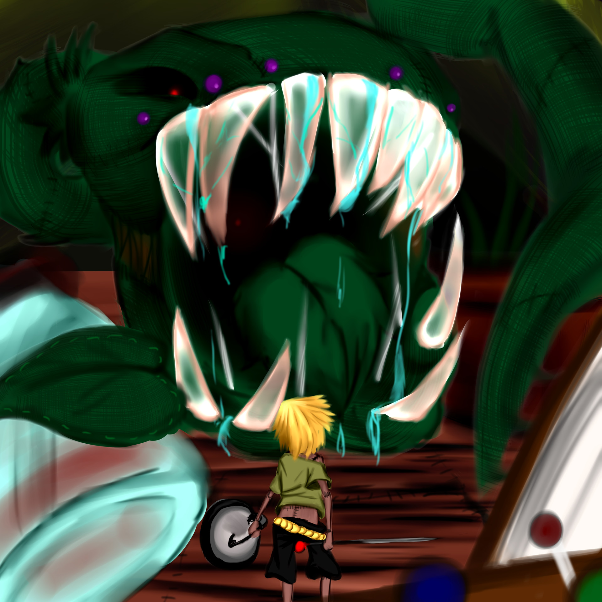 ArtStation - Stitched Monster Concept