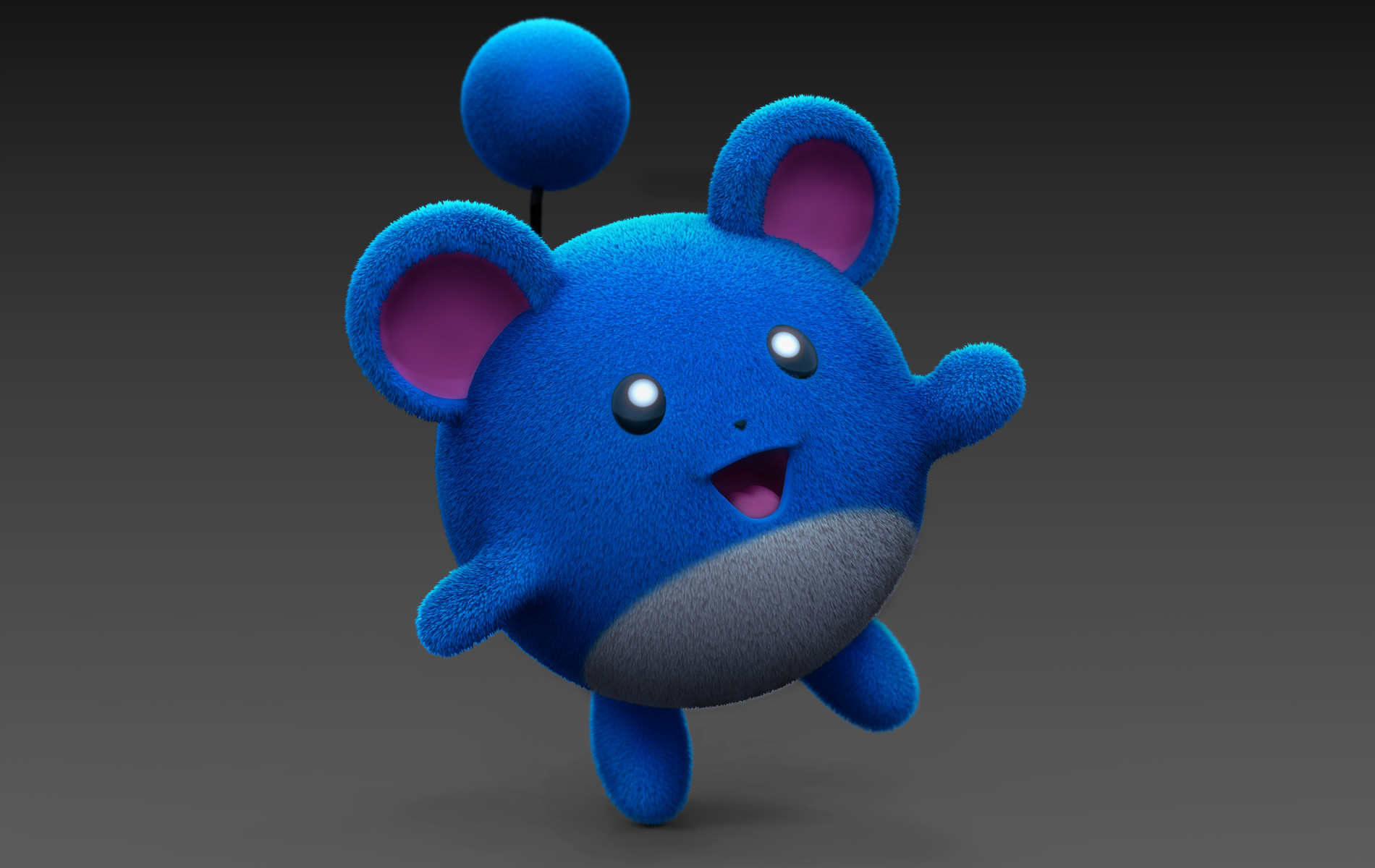 ArtStation - Marill - Pokemon