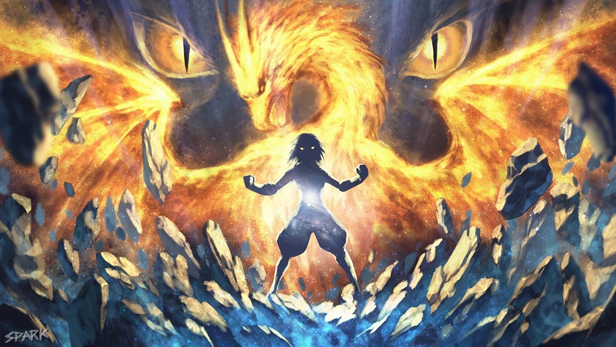 ArtStation - The power of the dragon