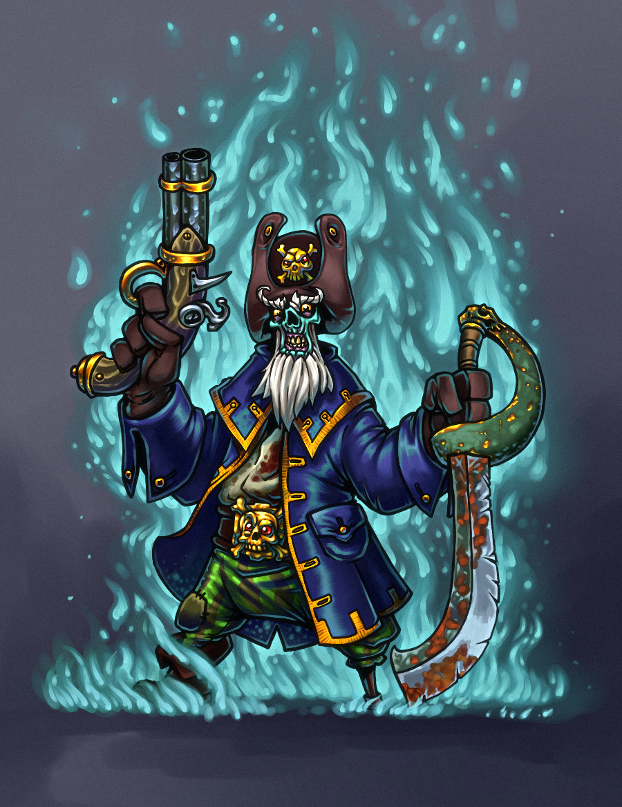 ArtStation - Undead Pirate