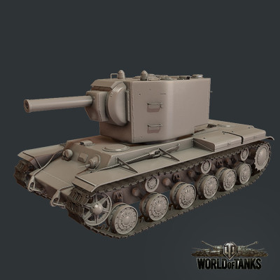 ArtStation - Tank KV2 for "World of Tanks" XBOX One Edition