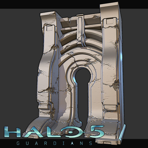 ArtStation - Halo 5 - Big Gate