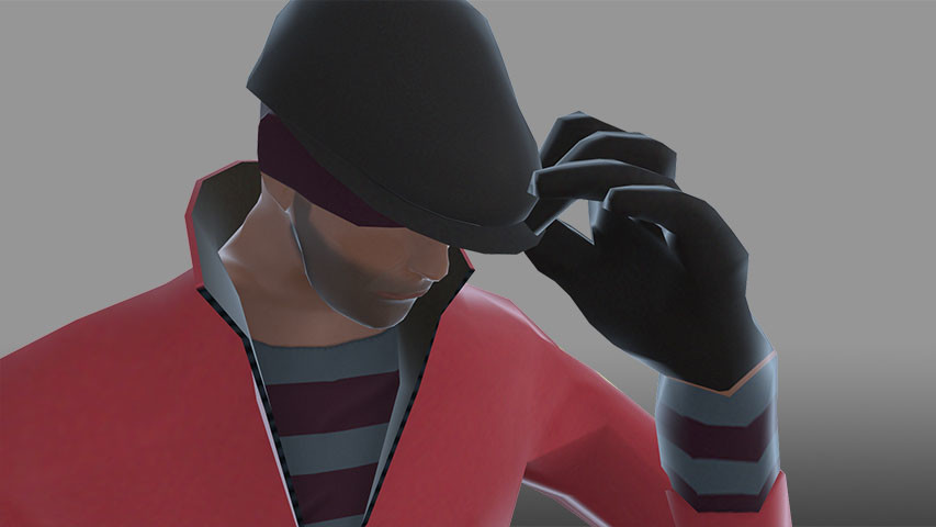 ArtStation - TF2 inspired character (the Distraction)