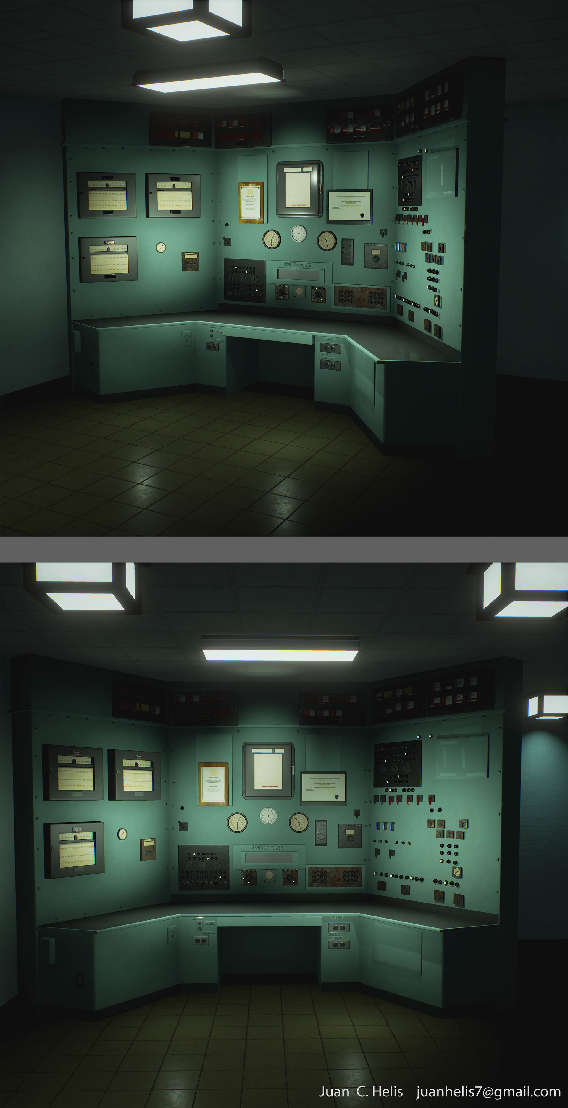 ArtStation - Old Control Room