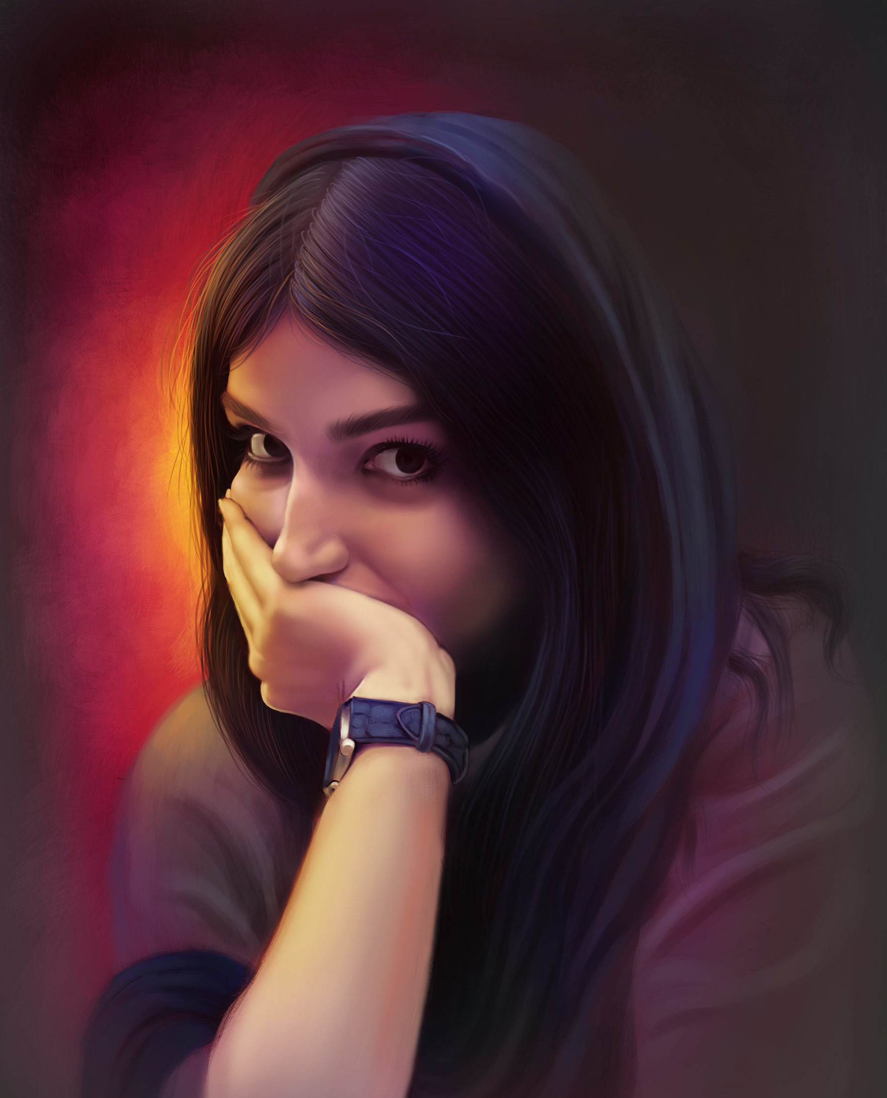 ArtStation - girl portrait