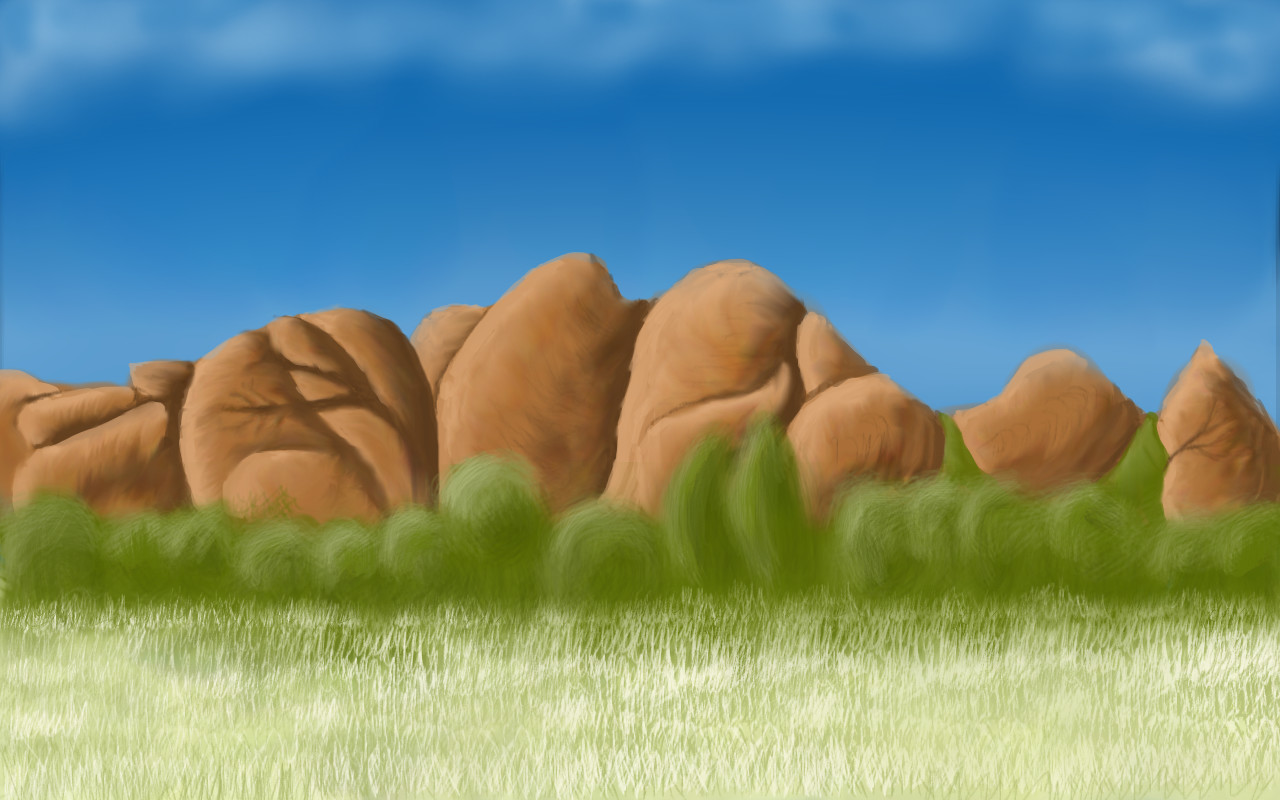 ArtStation - Red Rocks