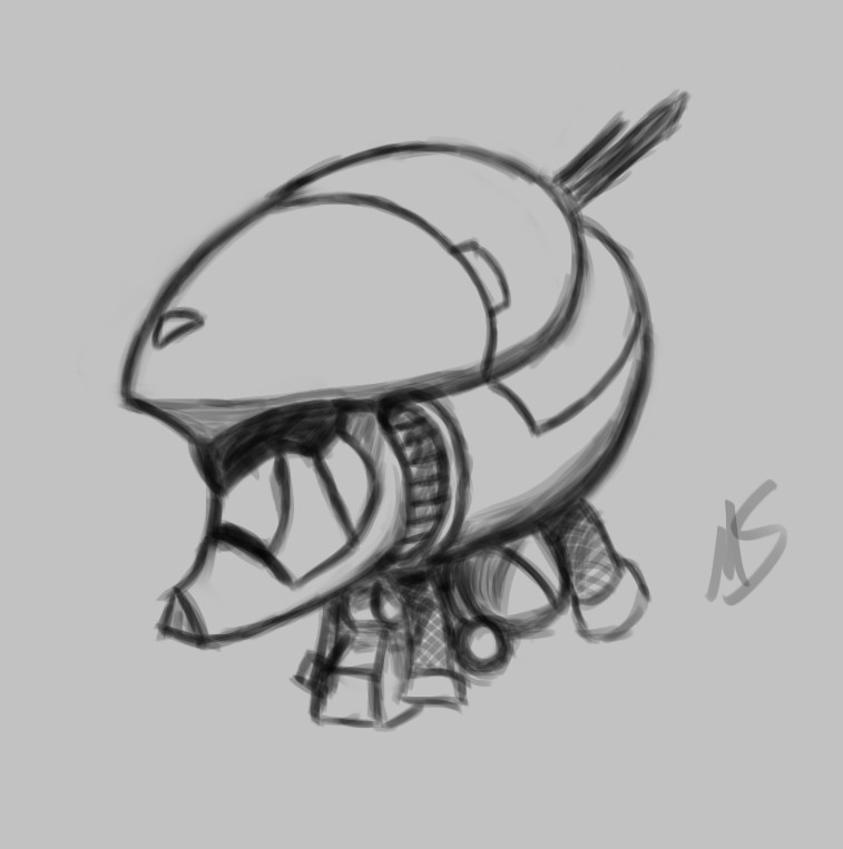 ArtStation - Mecha Head