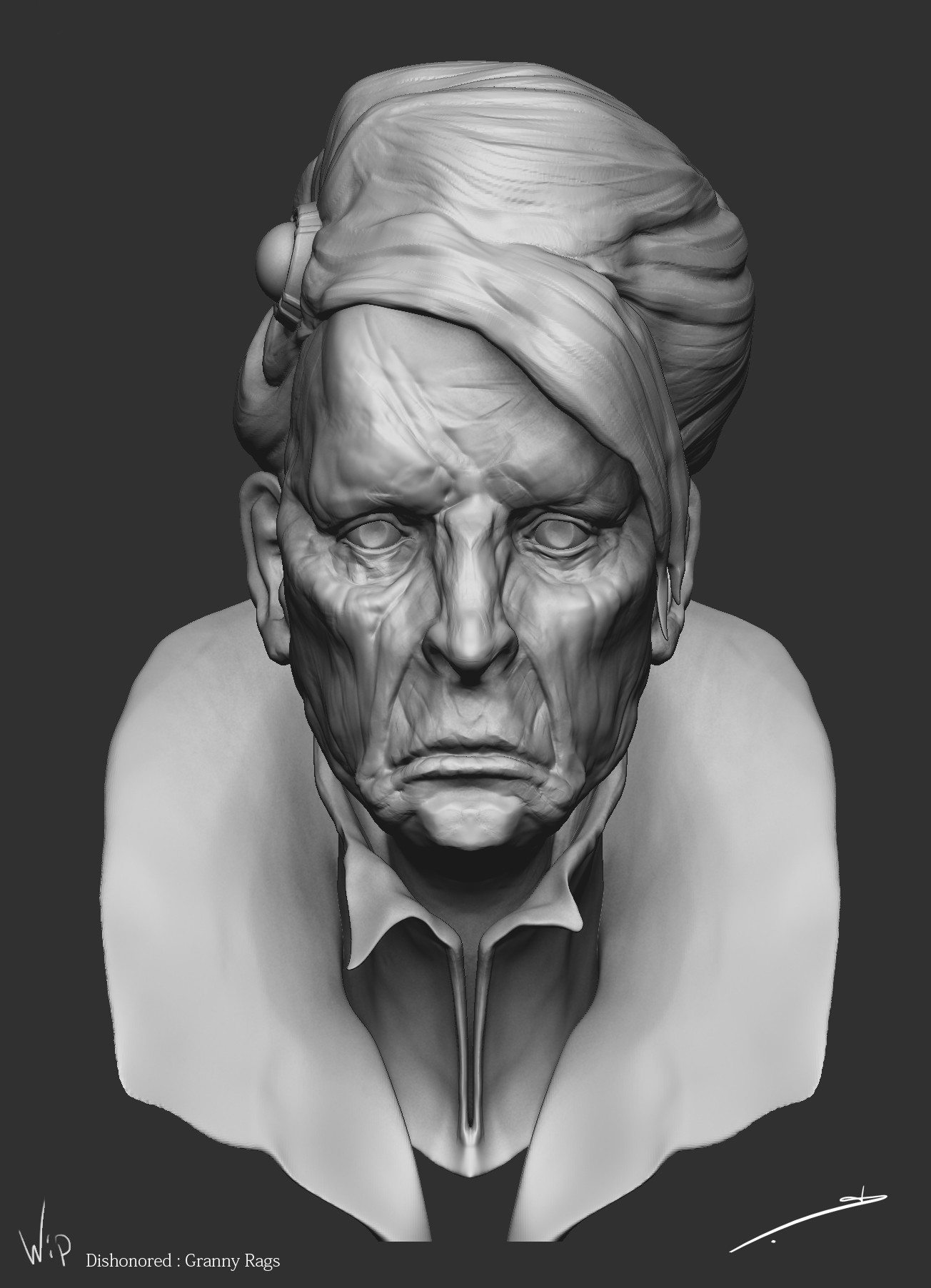 ArtStation - Dishonored : Granny Rags fan art