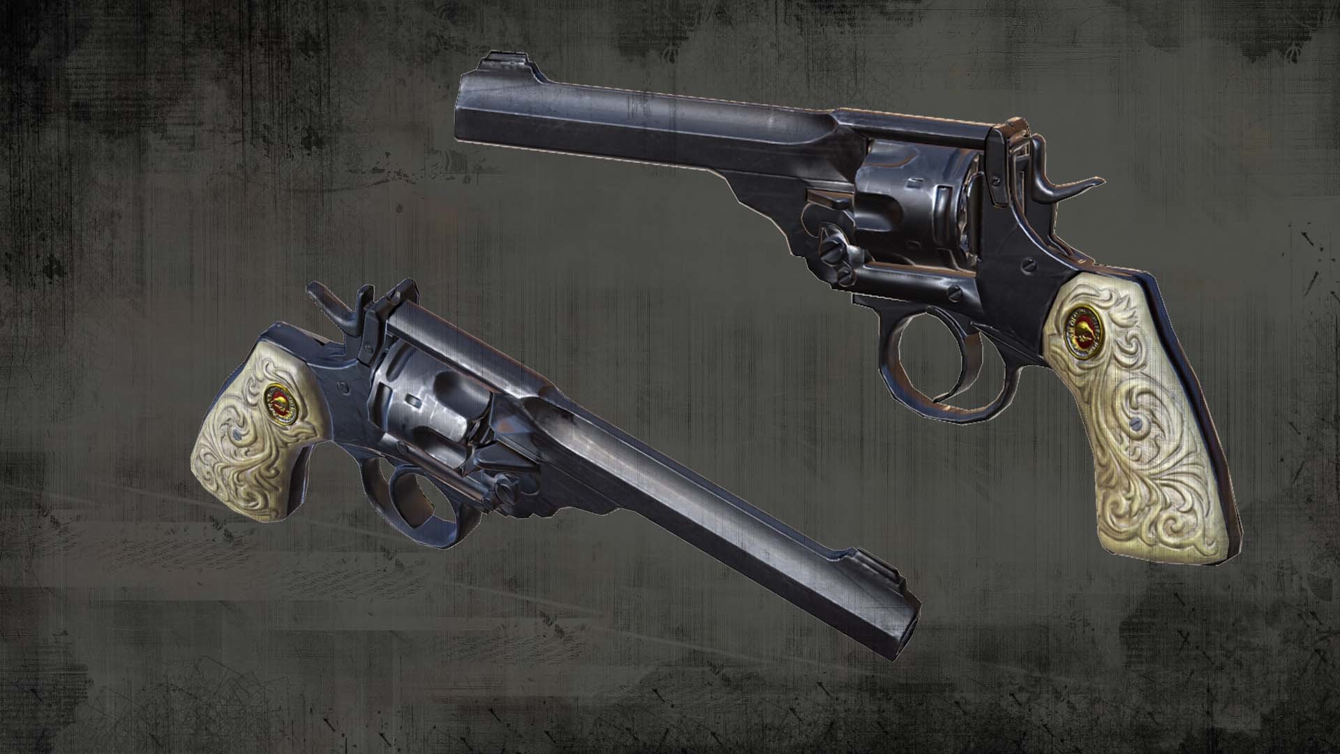 ArtStation - Custom Webley Service Revolver